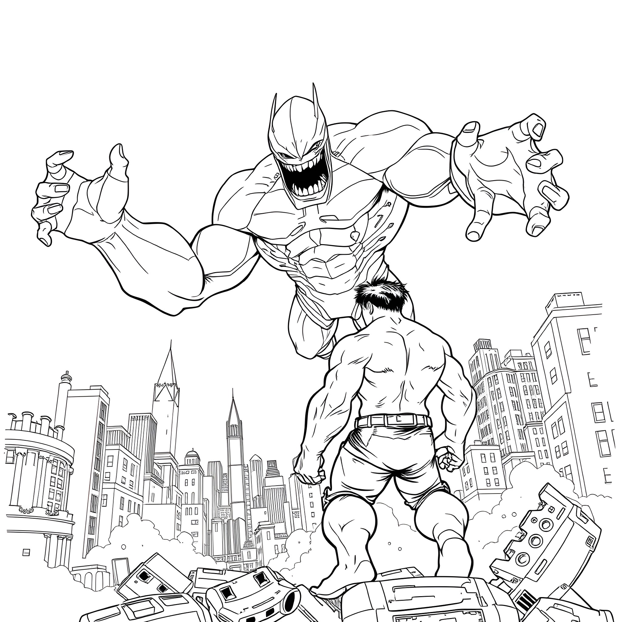 Best Abomination Coloring Pages (Free Printable PDF)