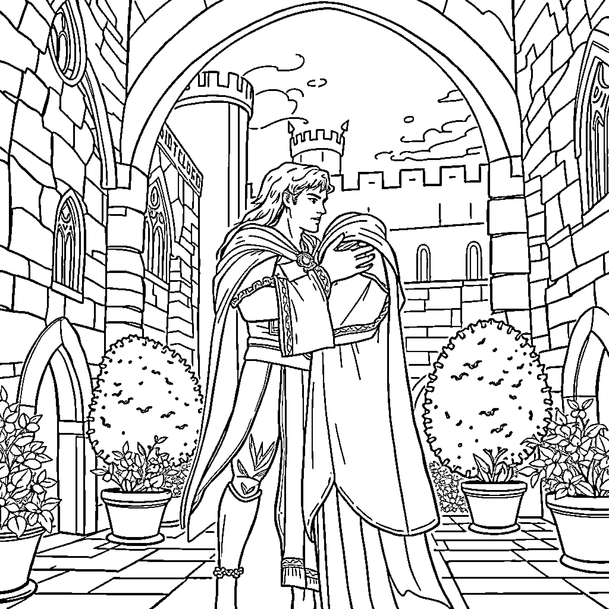 Best Merlin Coloring Pages (Free Printable PDF)