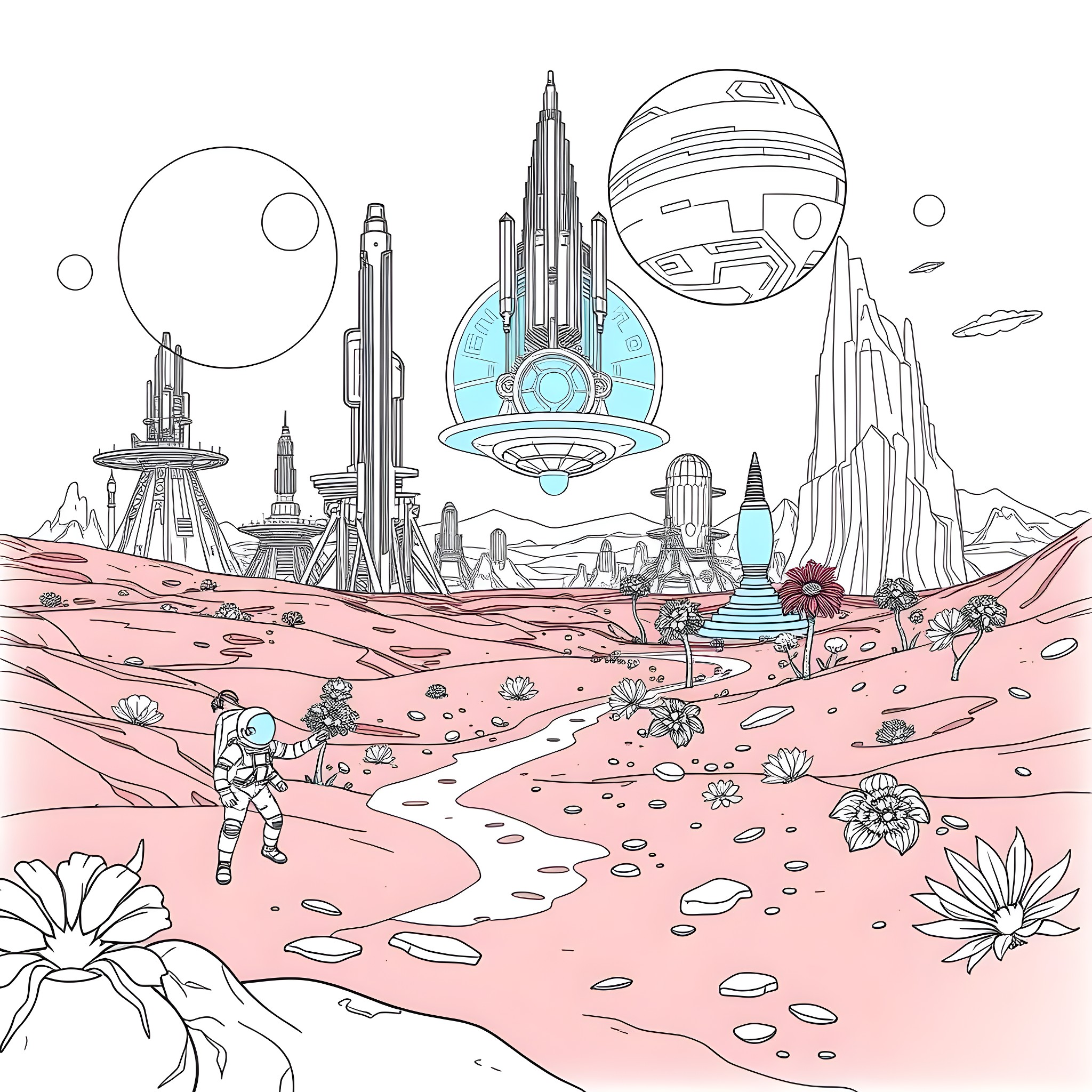 Best Mars Coloring Pages (Free Printable PDF)