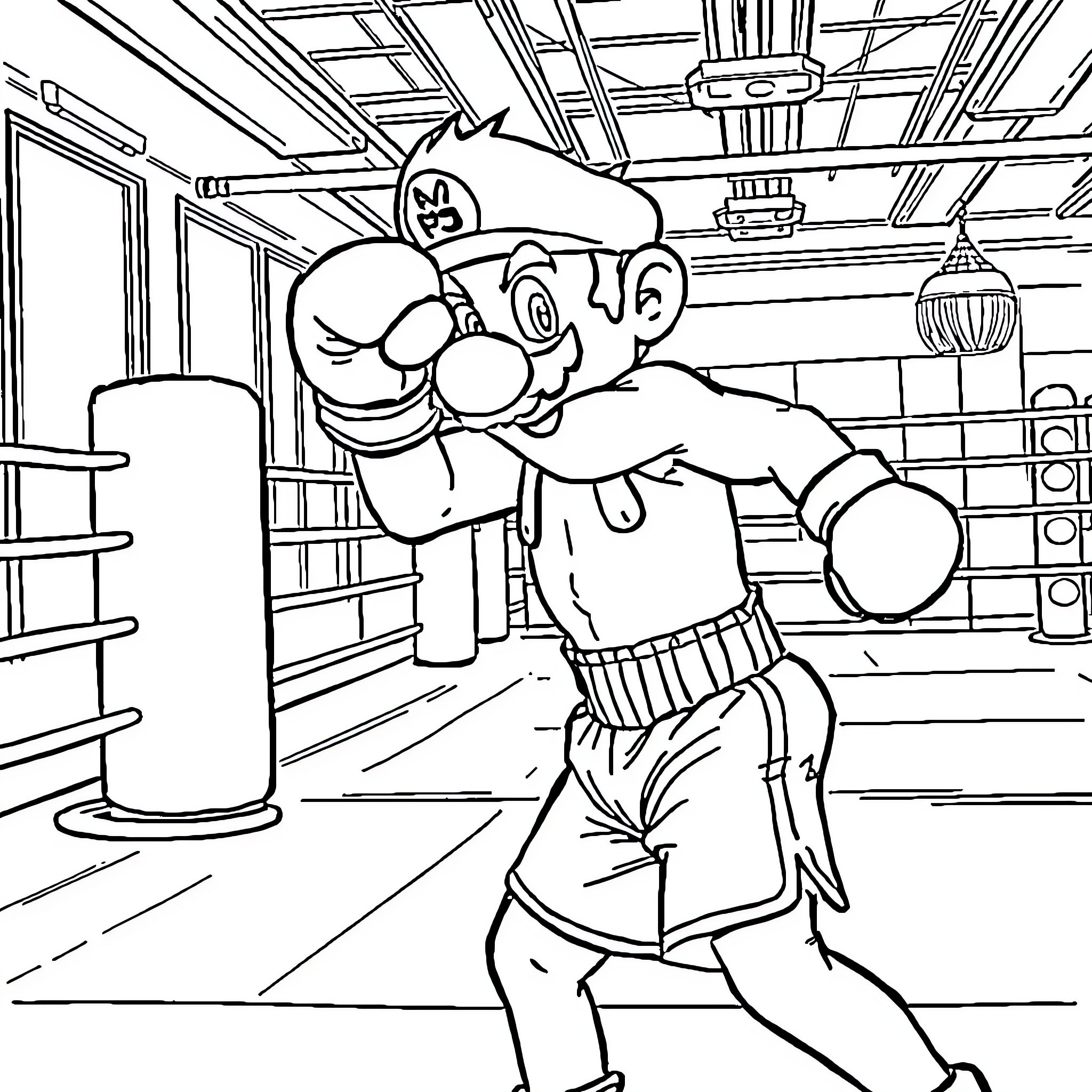 632 Best Mario Coloring Pages (Free Printable PDFs)