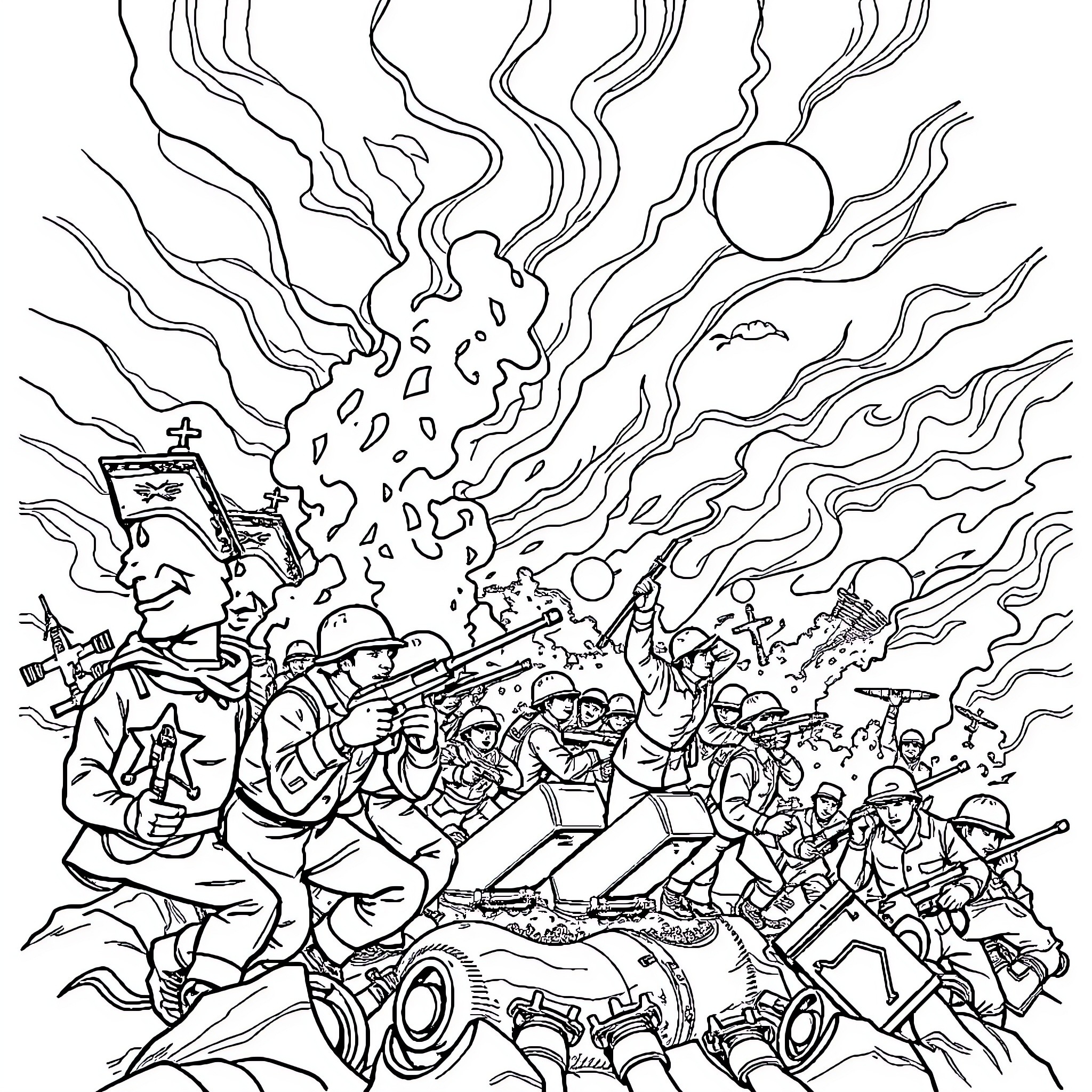 1 Best WW3 Coloring Pages (Free Printable PDFs)