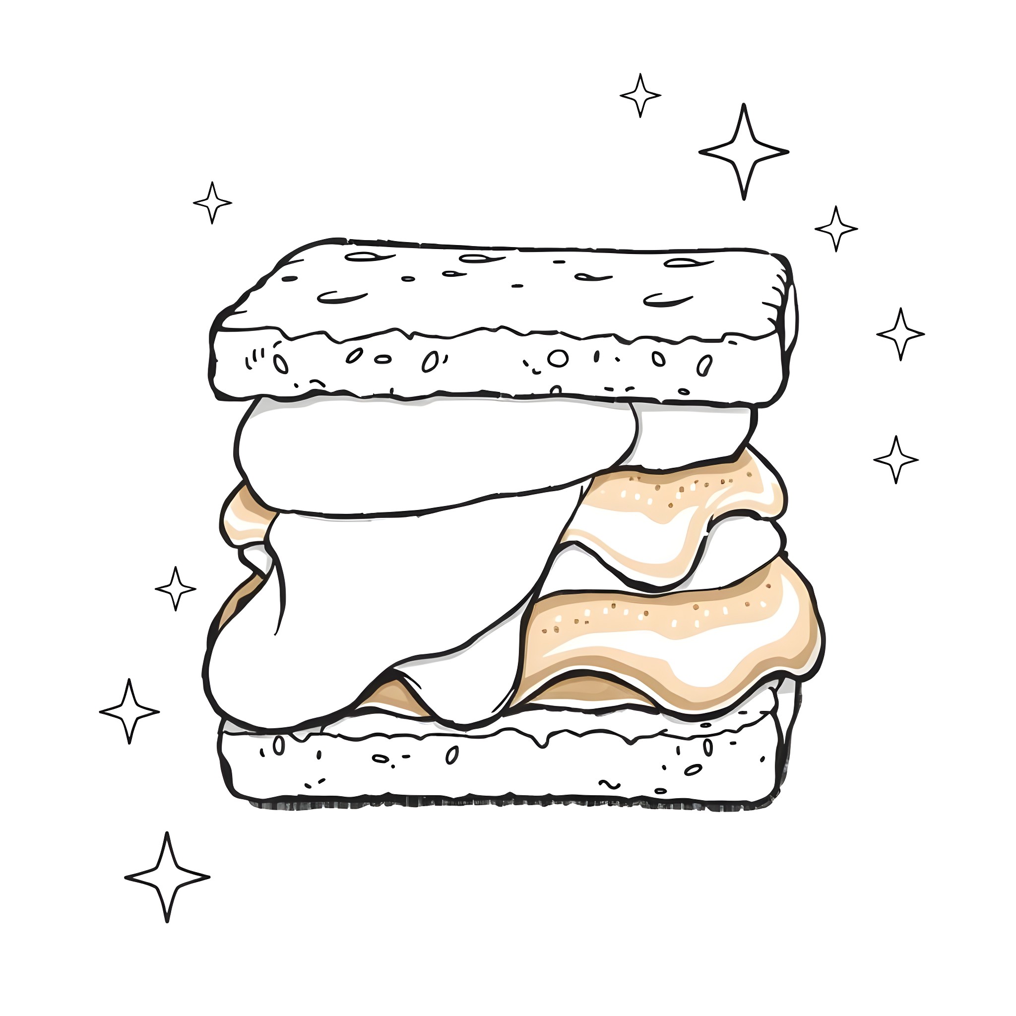 10 Best Smore Coloring Pages (Free Printable PDFs)
