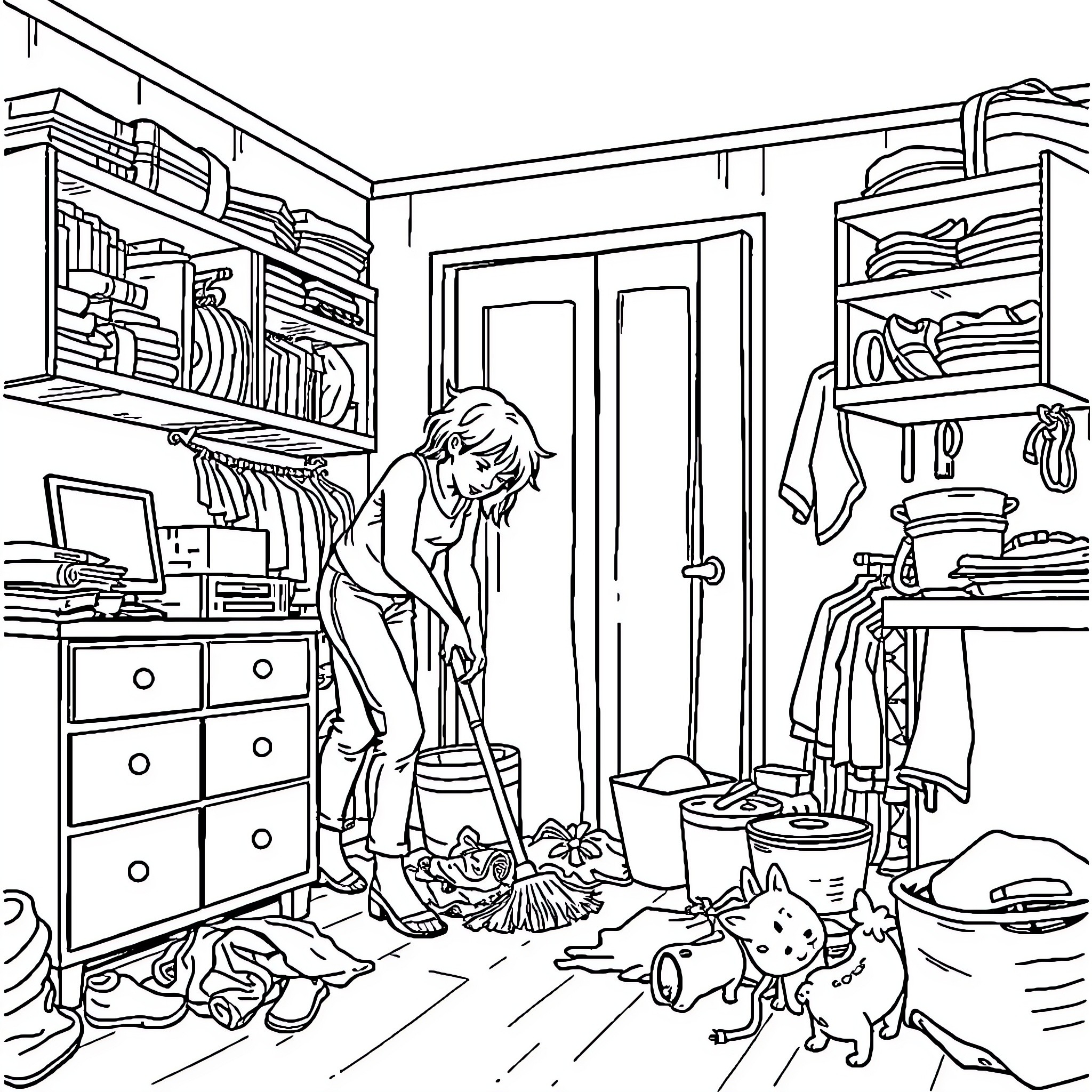 Best Room Coloring Pages (Free Printable PDF)