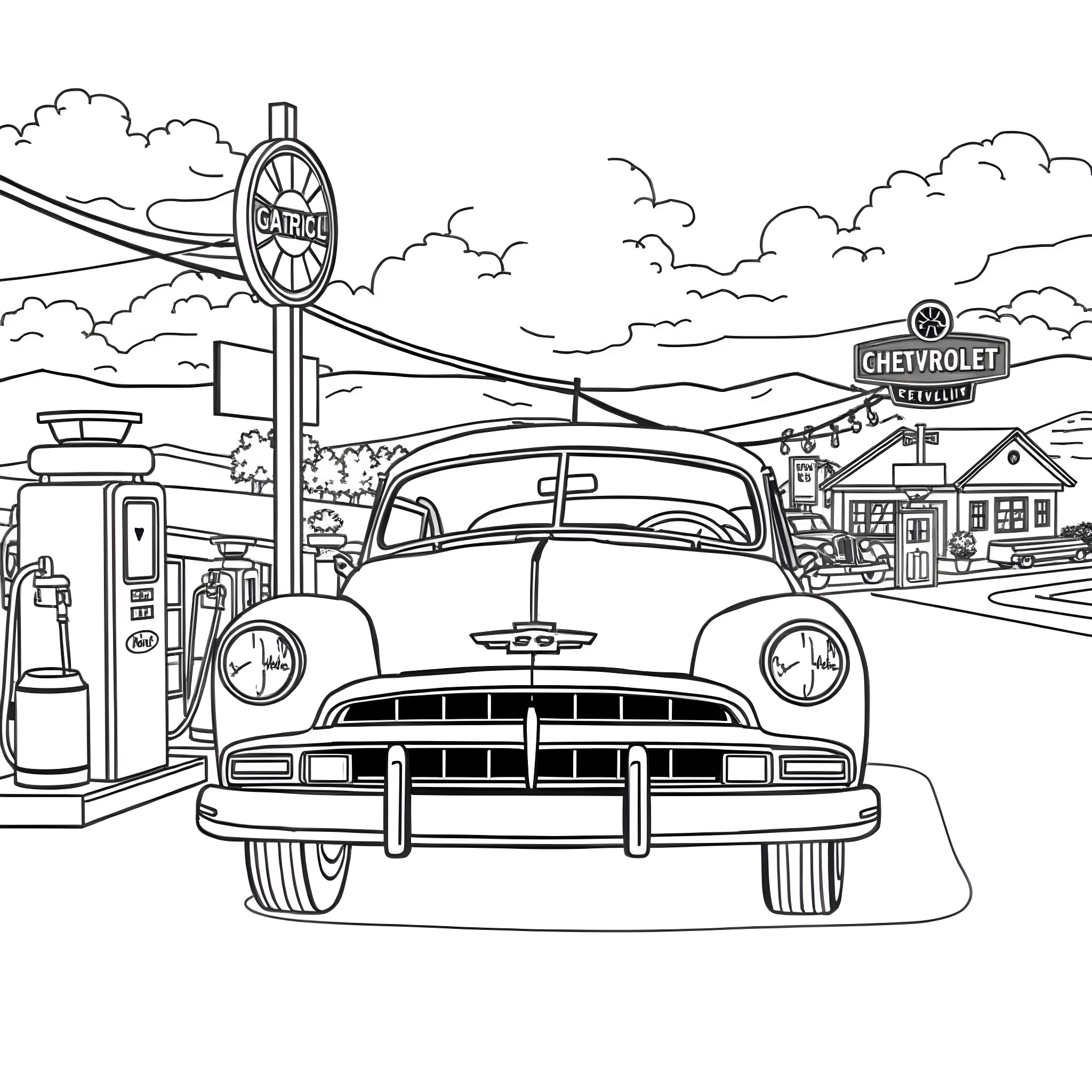 Best Chevrolet Coloring Pages (Free Printable PDF)