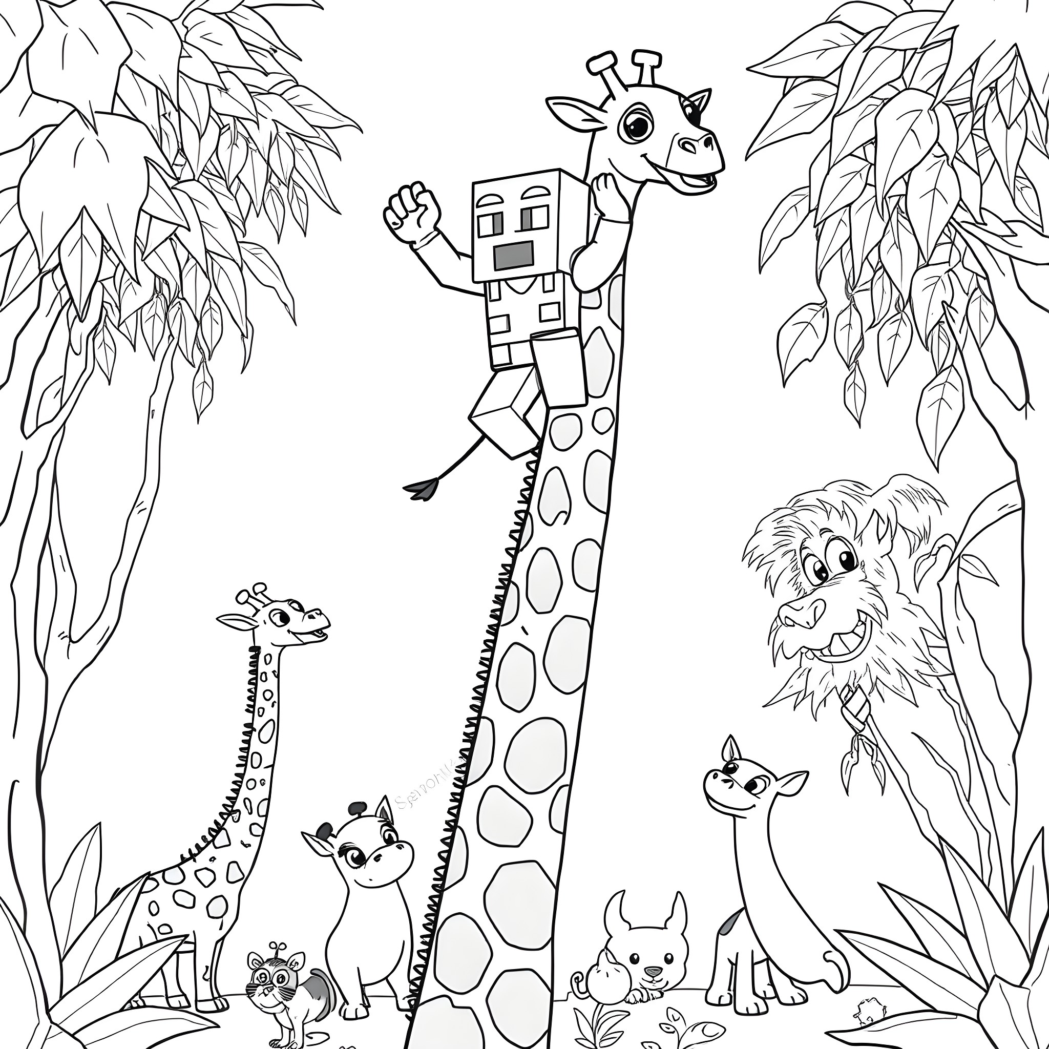 Best Creeper Coloring Pages (Free Printable PDF)