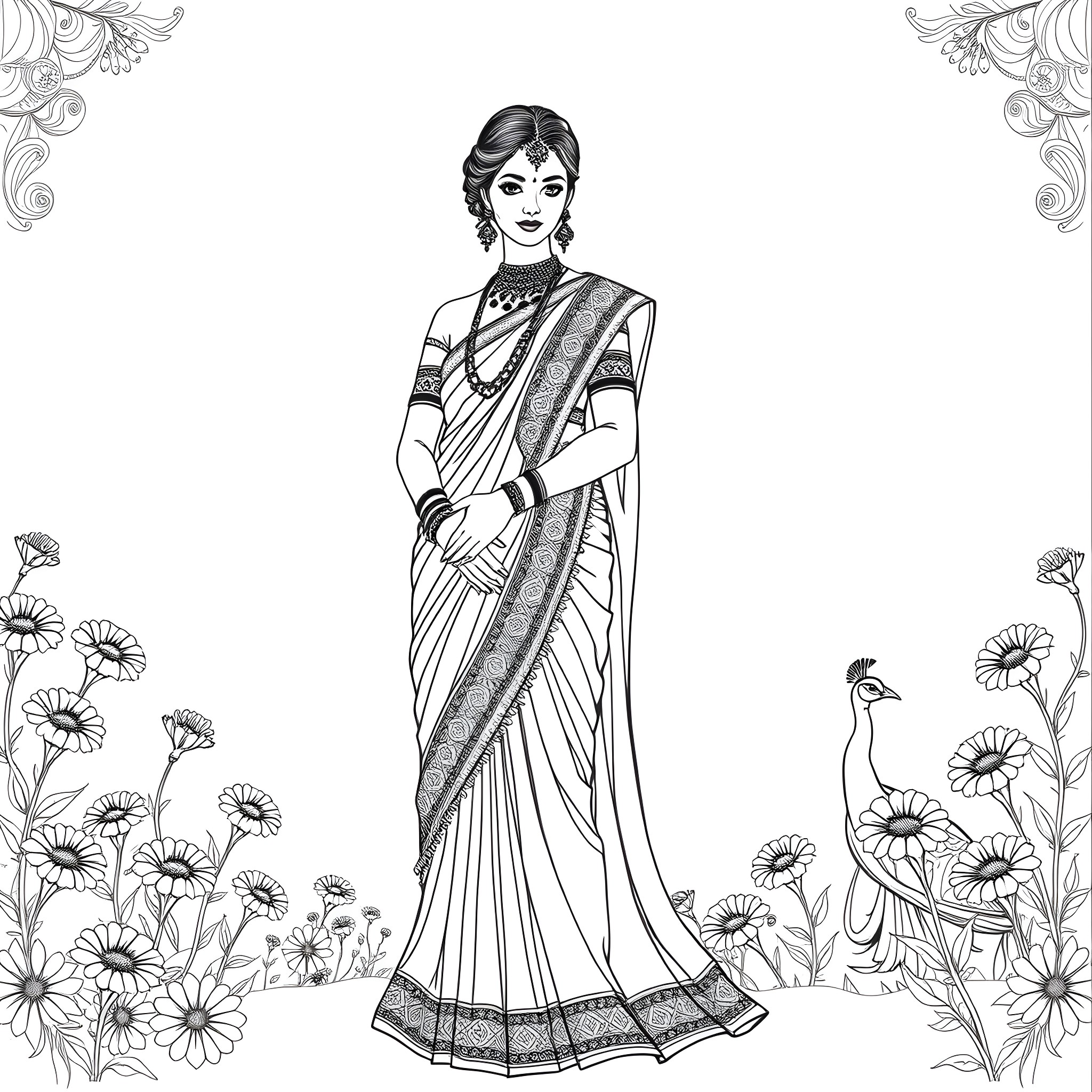 584 Best Woman Coloring Pages (Free Printable PDFs)