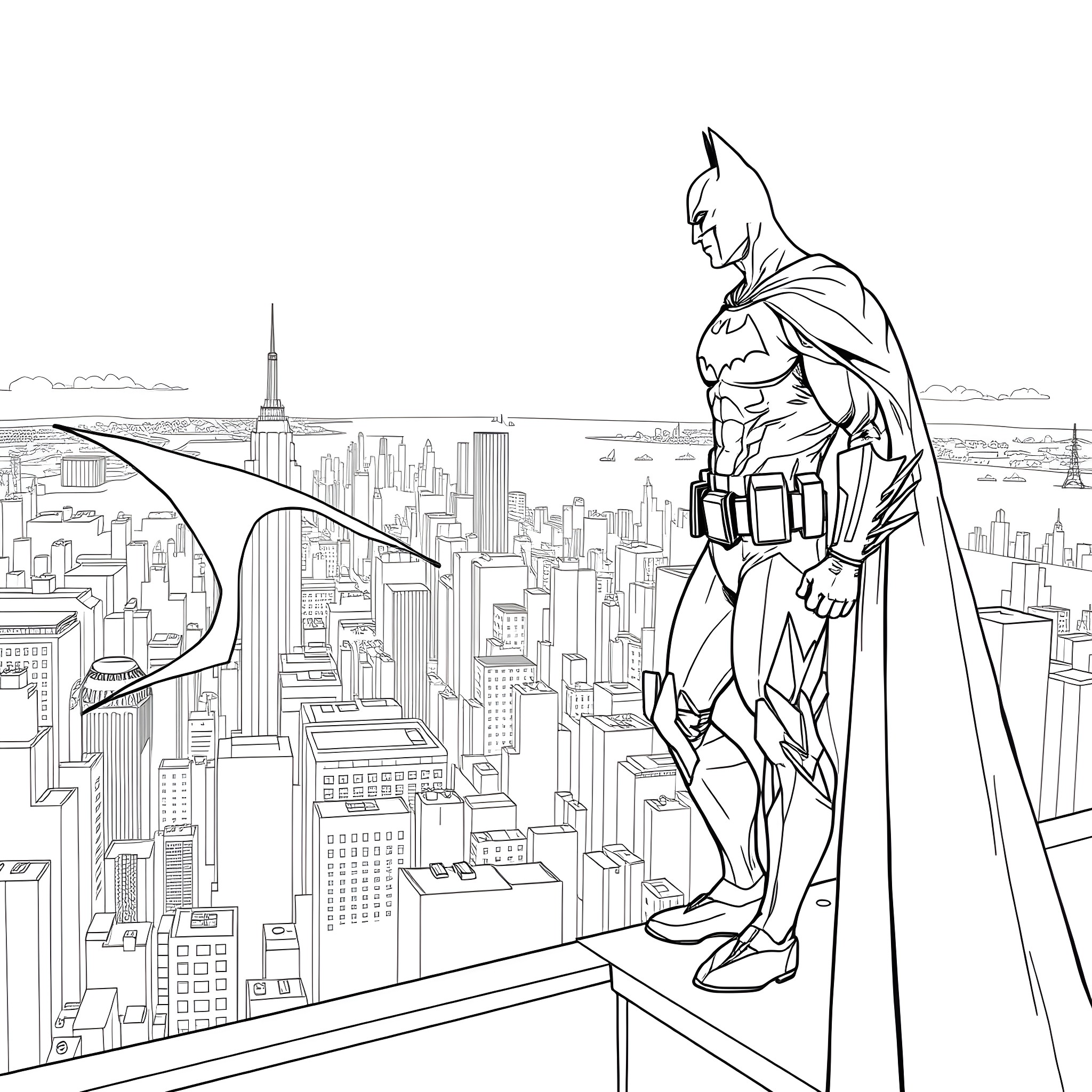 172 Best Batman Coloring Pages (Free Printable PDFs)