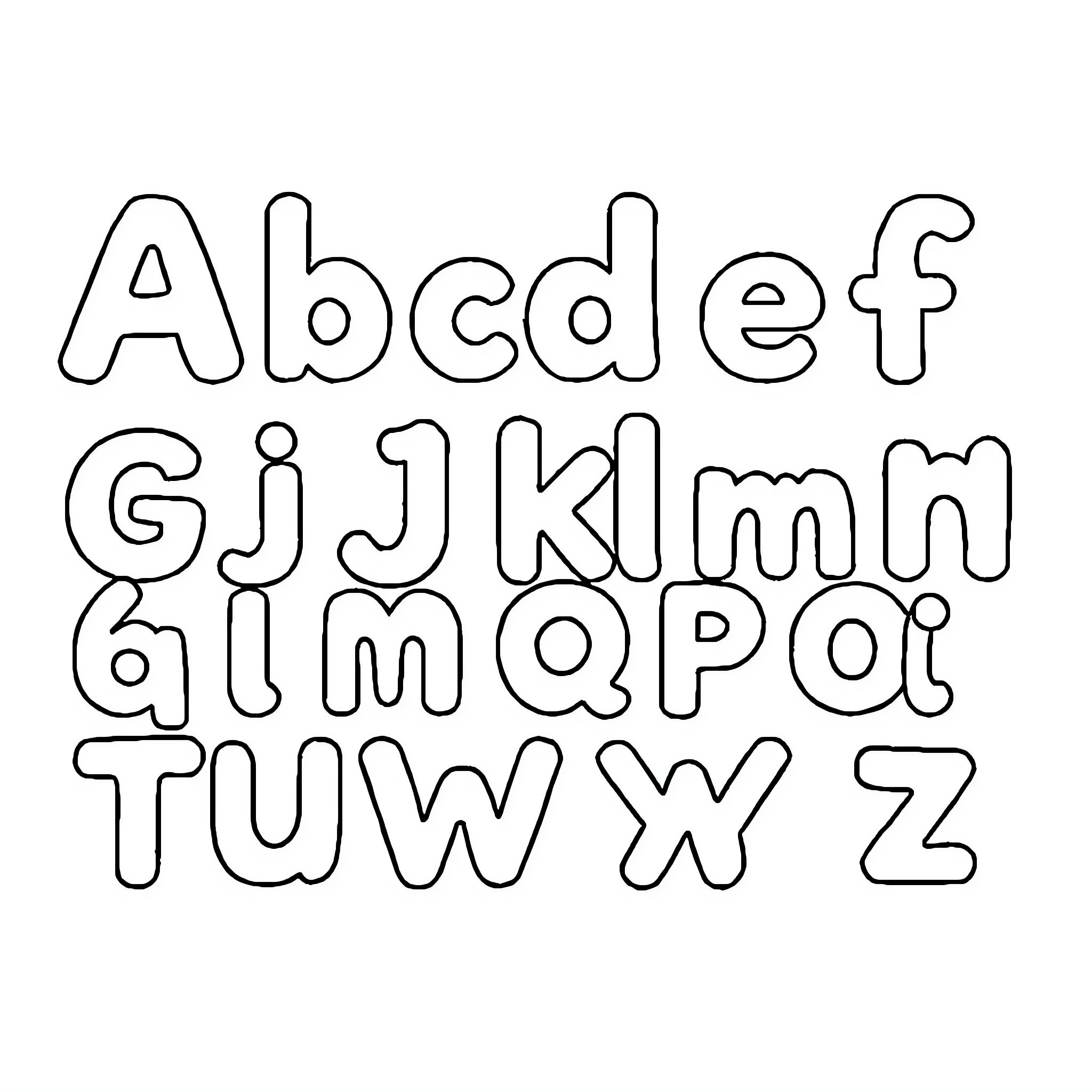 Best Letter Coloring Pages (Free Printable PDF)