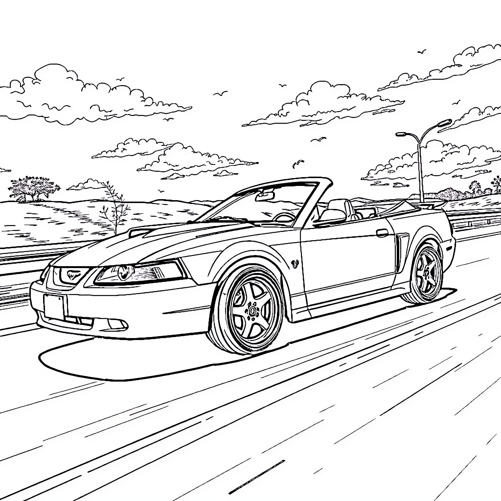 84 Best Mustang Coloring Pages (Free Printable PDFs)