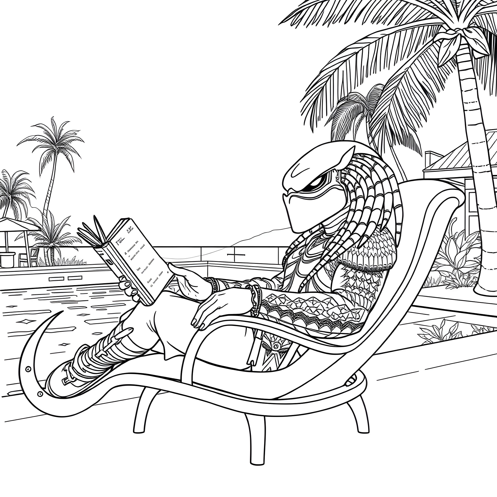 Best Predator Coloring Pages (Free Printable PDF)