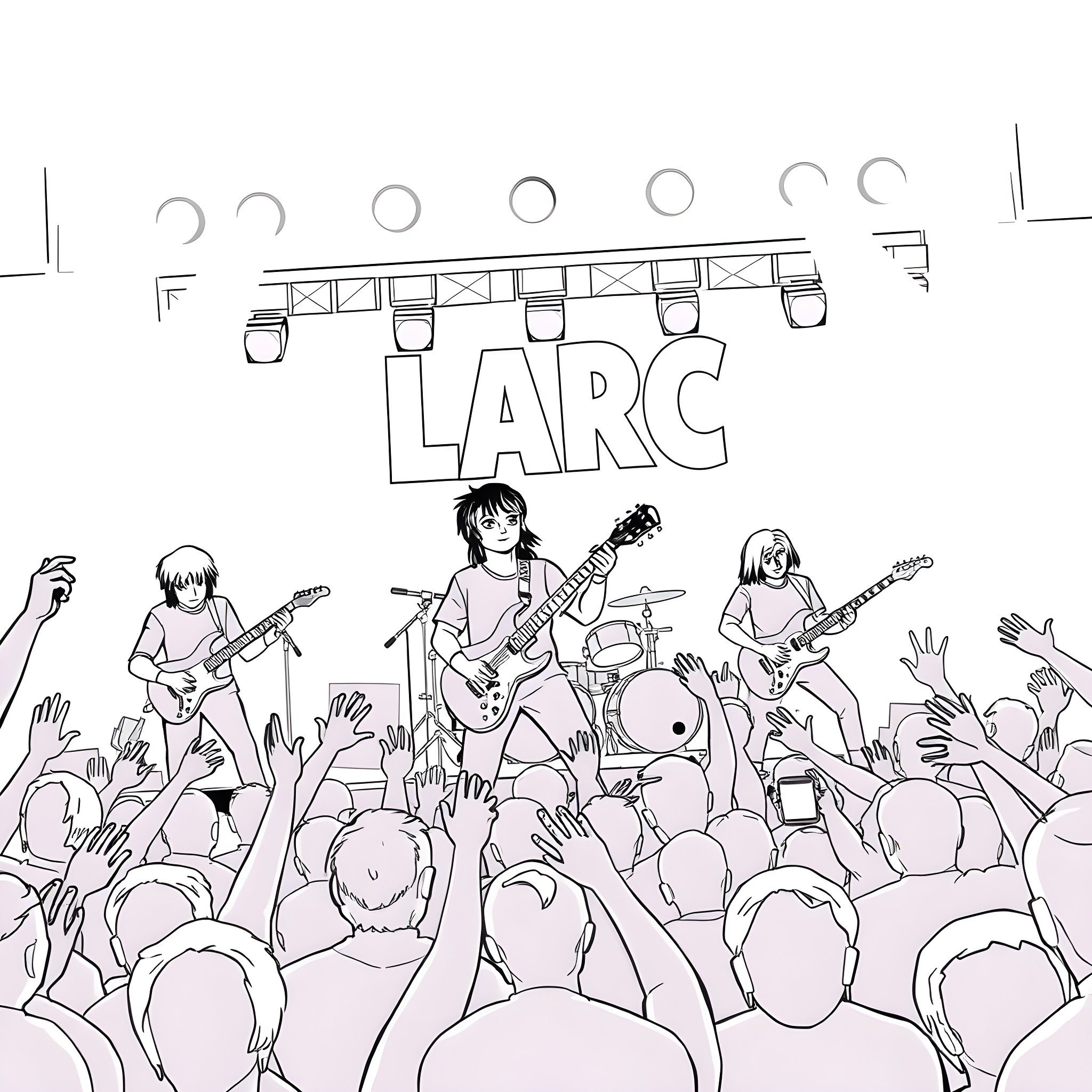 Best Rock Band Coloring Pages (Free Printable PDF)