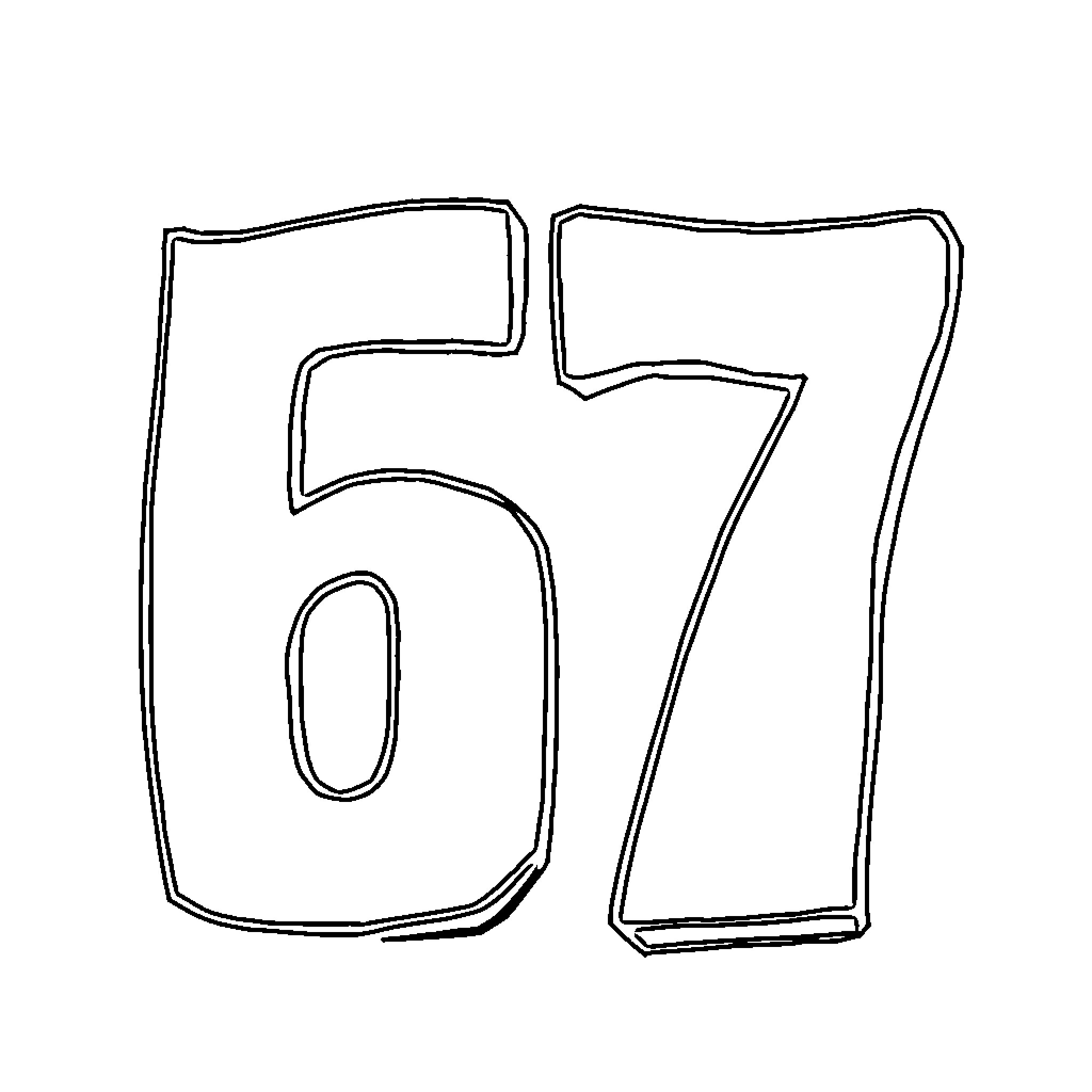 Best Number Coloring Pages (Free Printable PDF)