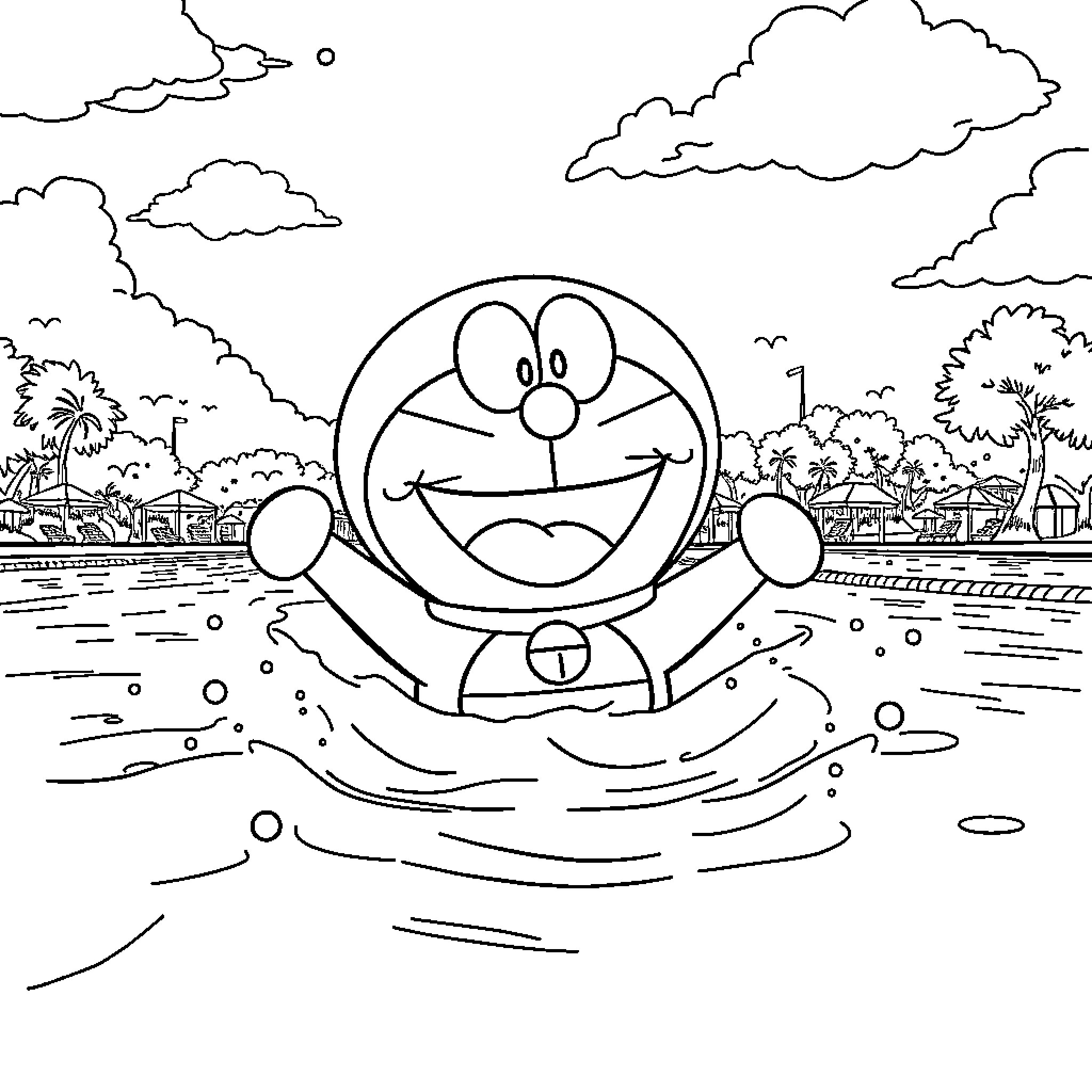 Best Doraemon Coloring Pages (Free Printable PDF)