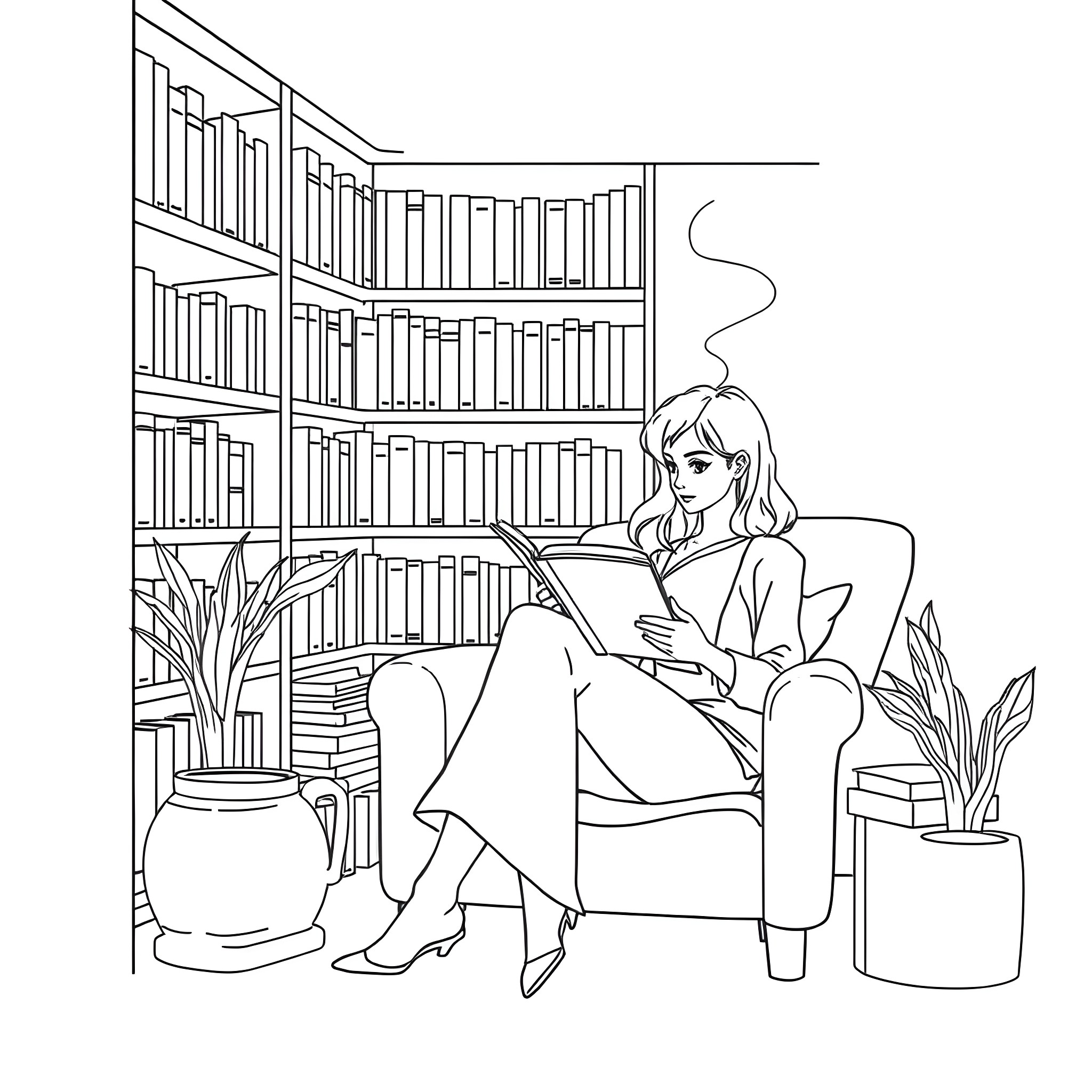 584 Best Woman Coloring Pages (Free Printable PDFs)