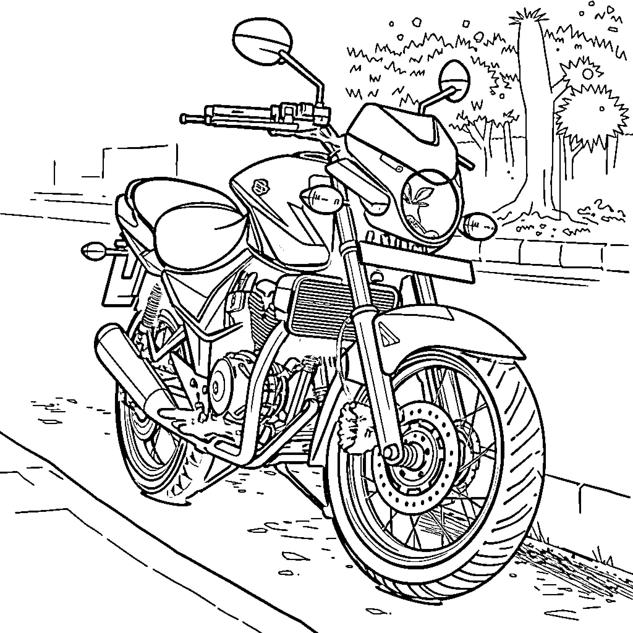 Best Bajaj Pulsar Coloring Pages (Free Printable PDF)