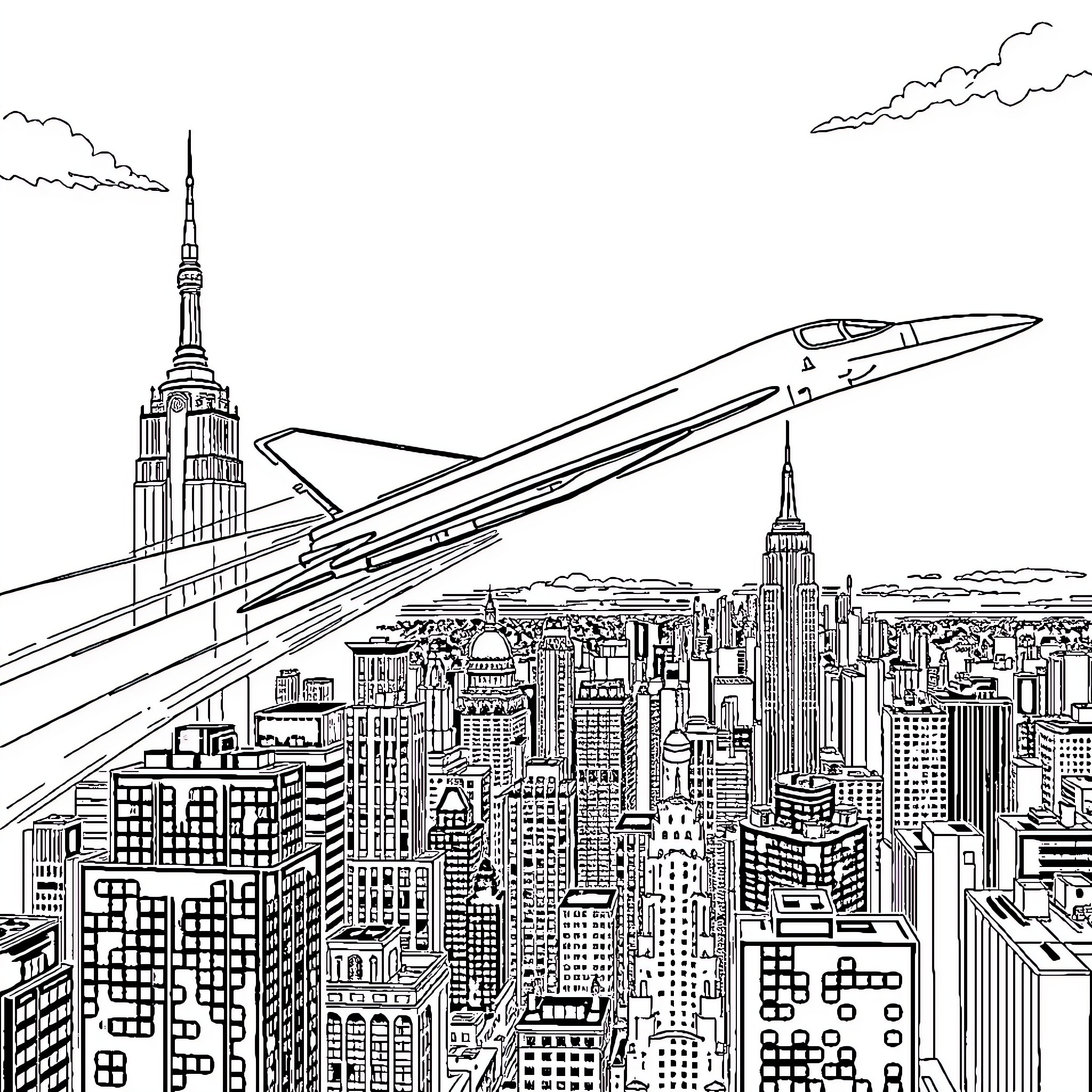 Best Concorde Coloring Pages (Free Printable PDF)