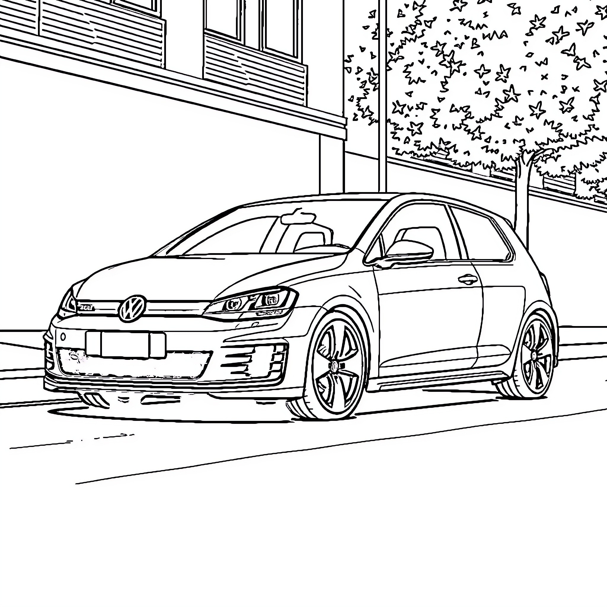 Best Volkswagen Coloring Pages (Free Printable PDF)