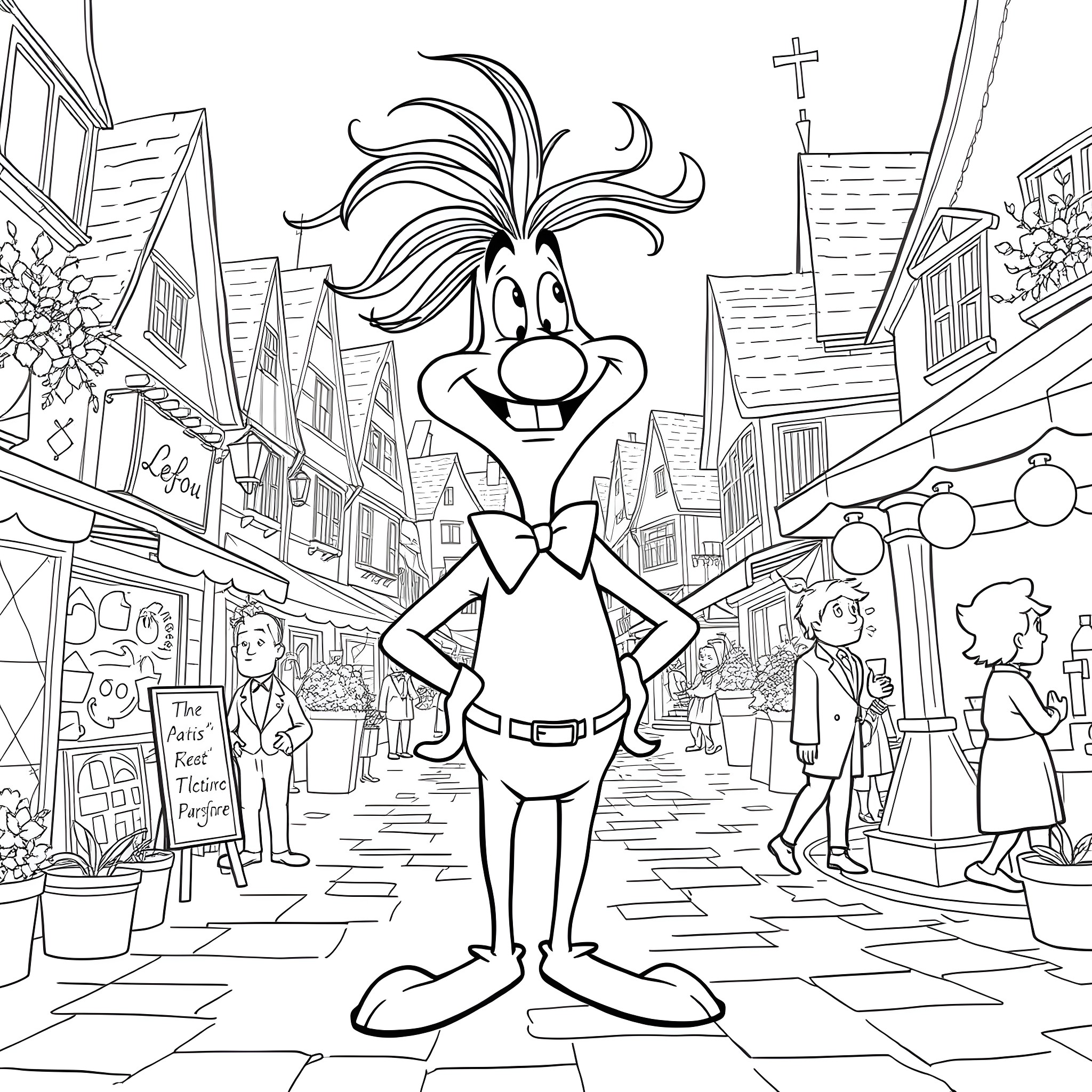 Best Lefou Coloring Pages (Free Printable PDF)