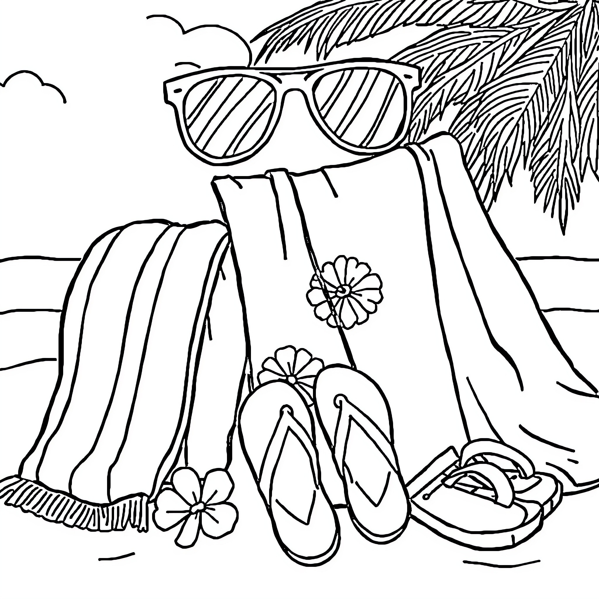 Best Summer Coloring Pages (Free Printable PDF)