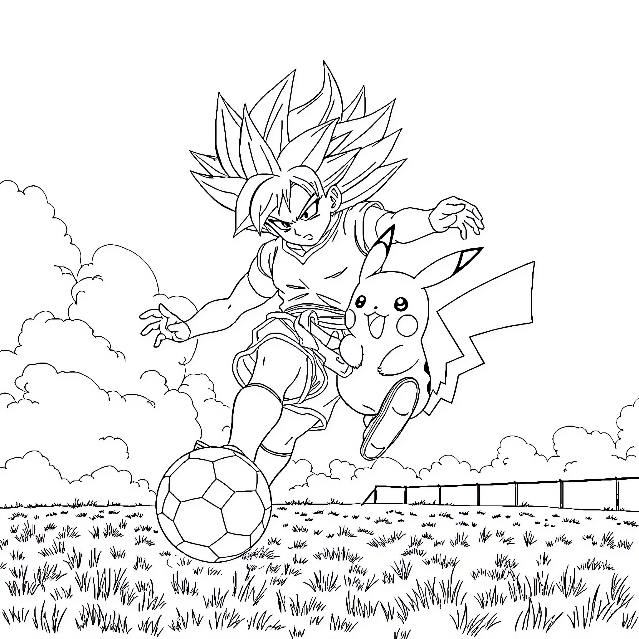 40 Best Sangoku Coloring Pages (Free Printable PDFs)