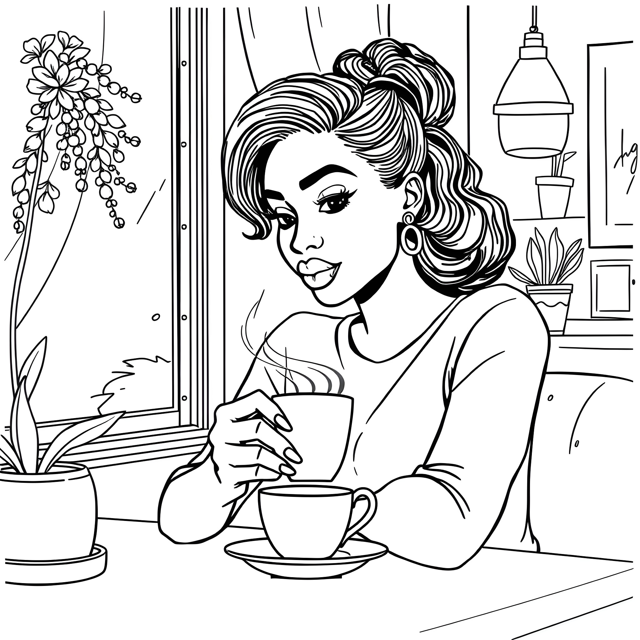 482 Best Woman Coloring Pages (Free Printable PDFs)