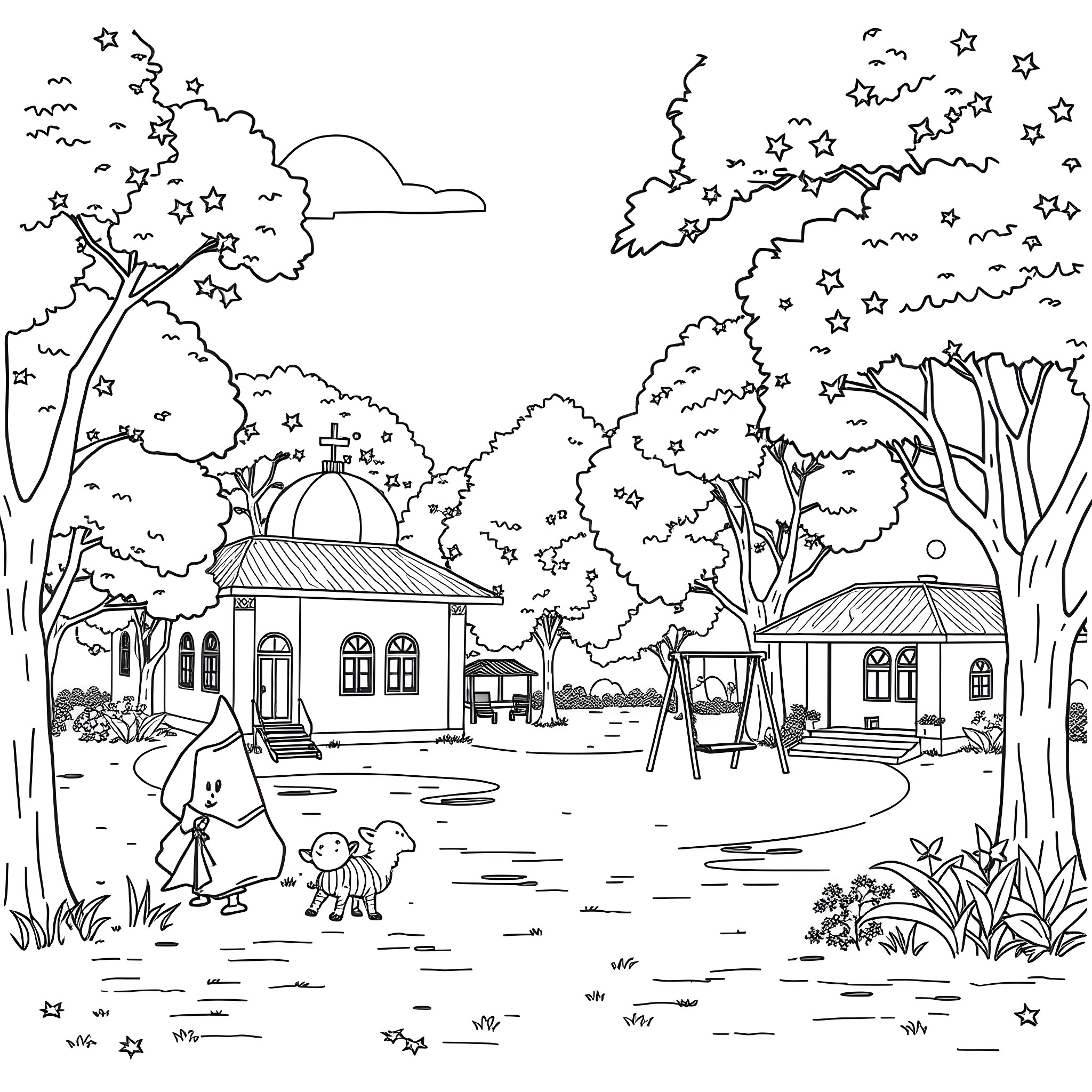 16 Best Orphanage Coloring Pages (Free Printable PDFs)