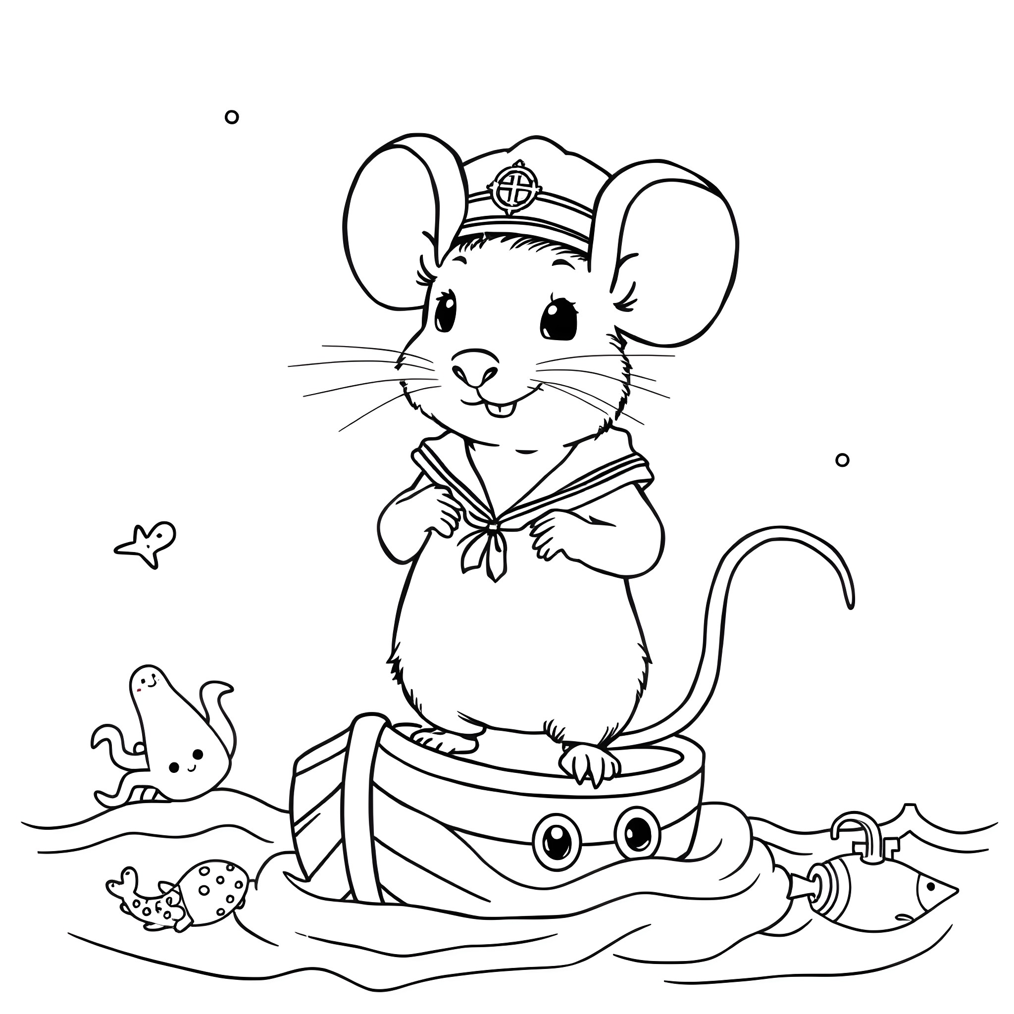 98 Best Mouse Coloring Pages (Free Printable PDFs)