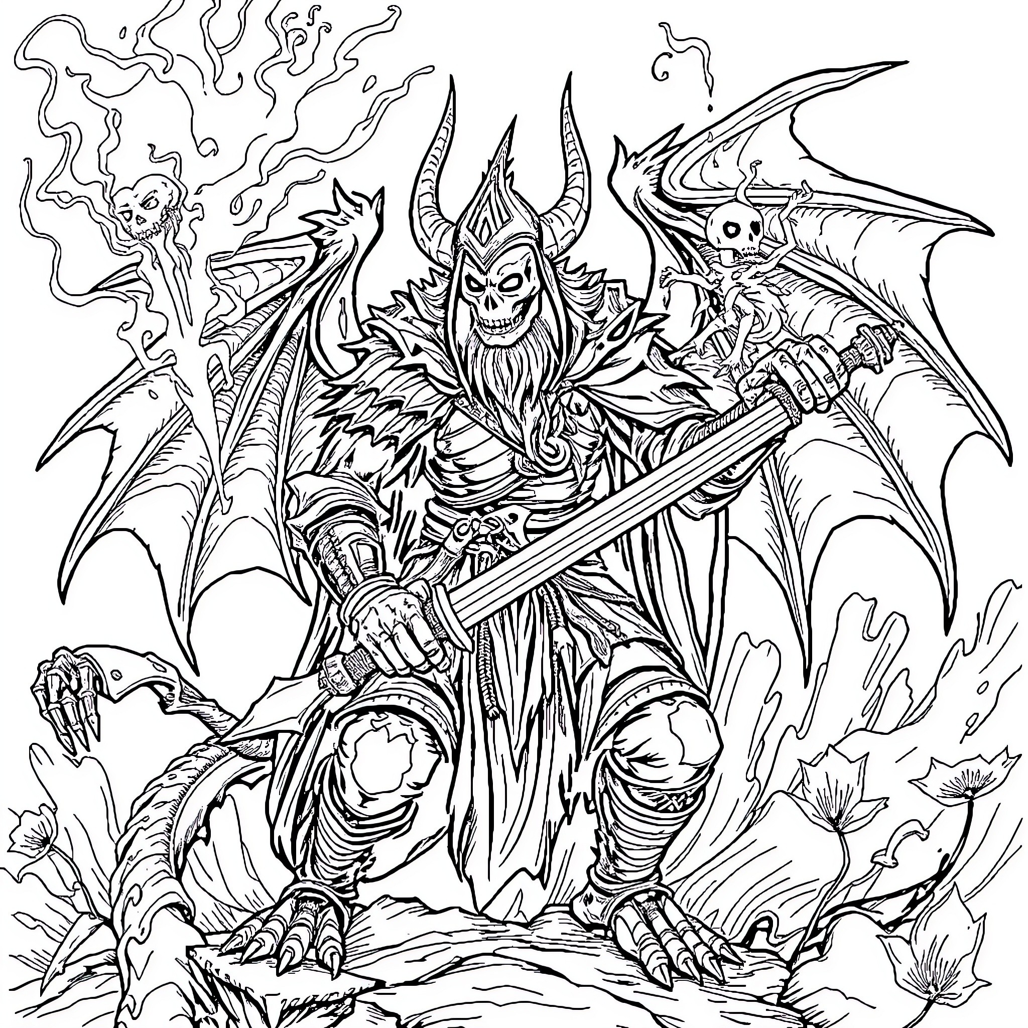Best Dragonborn Coloring Pages (Free Printable PDF)