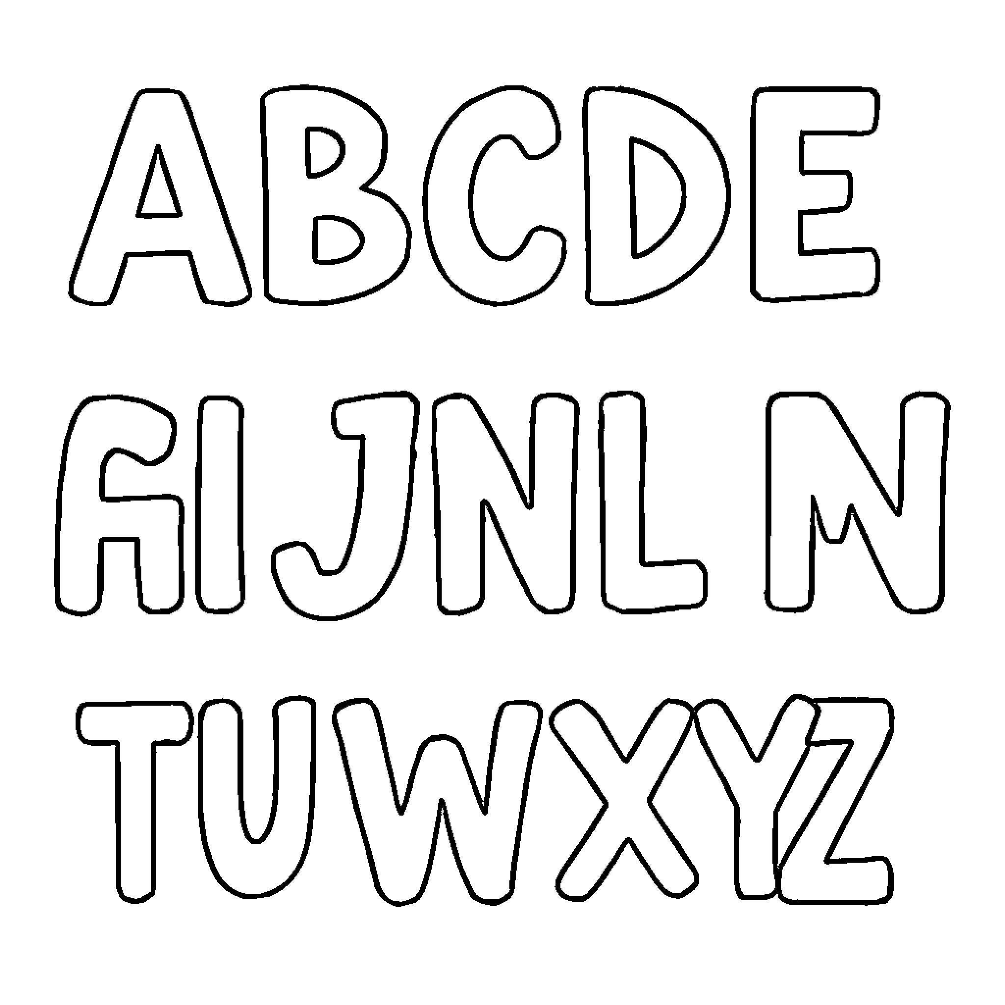 Best Alphabet Coloring Pages (Free Printable PDF)