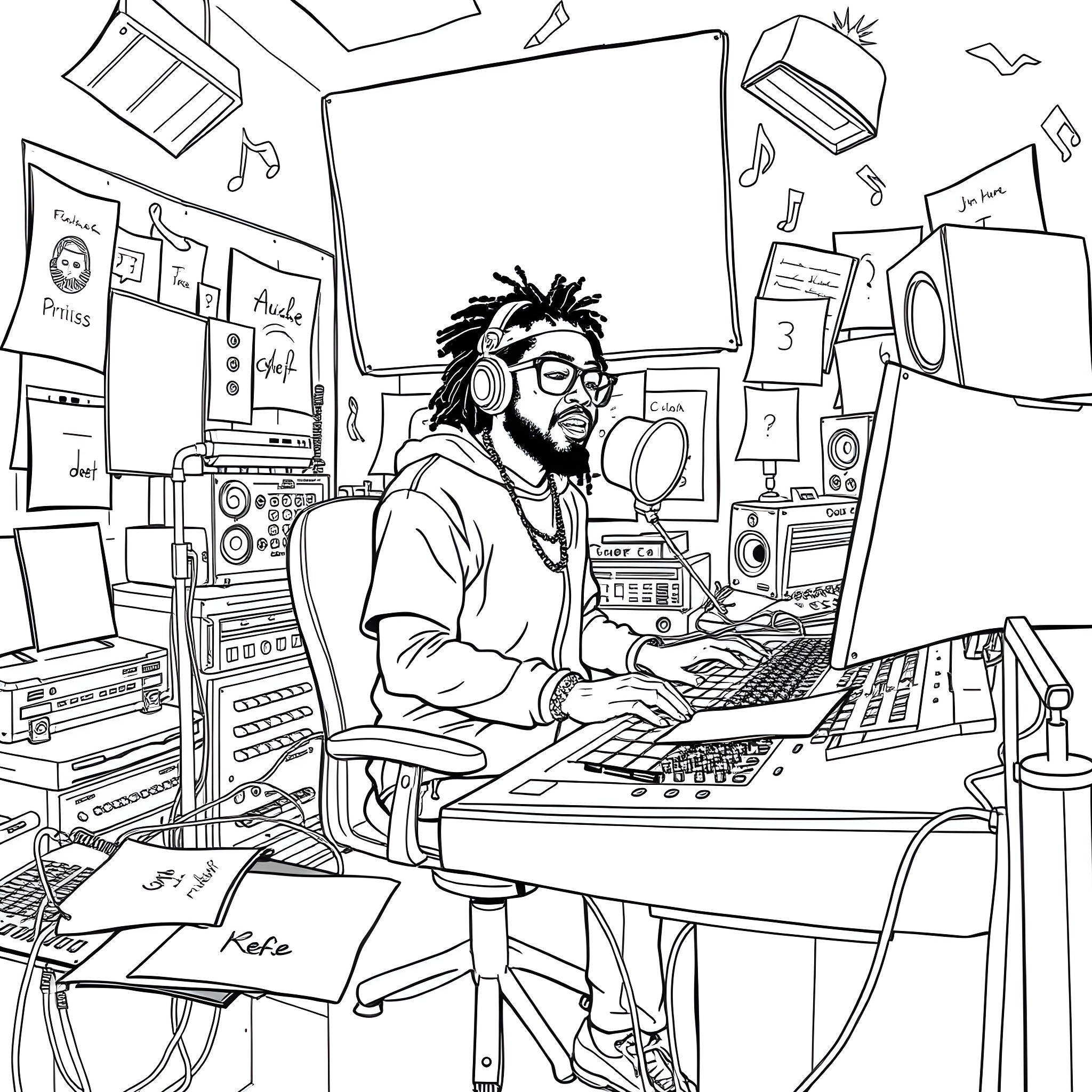 Best Chief Keef Coloring Pages (Free Printable PDF)