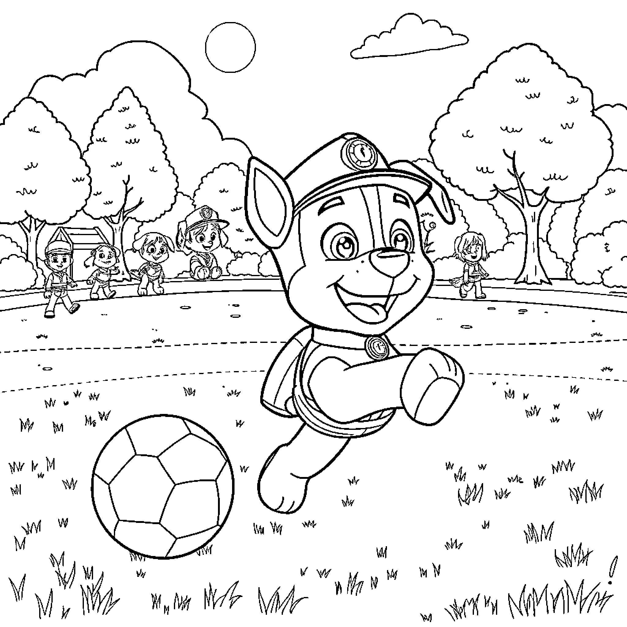 Best Rubble Coloring Pages (Free Printable PDF)
