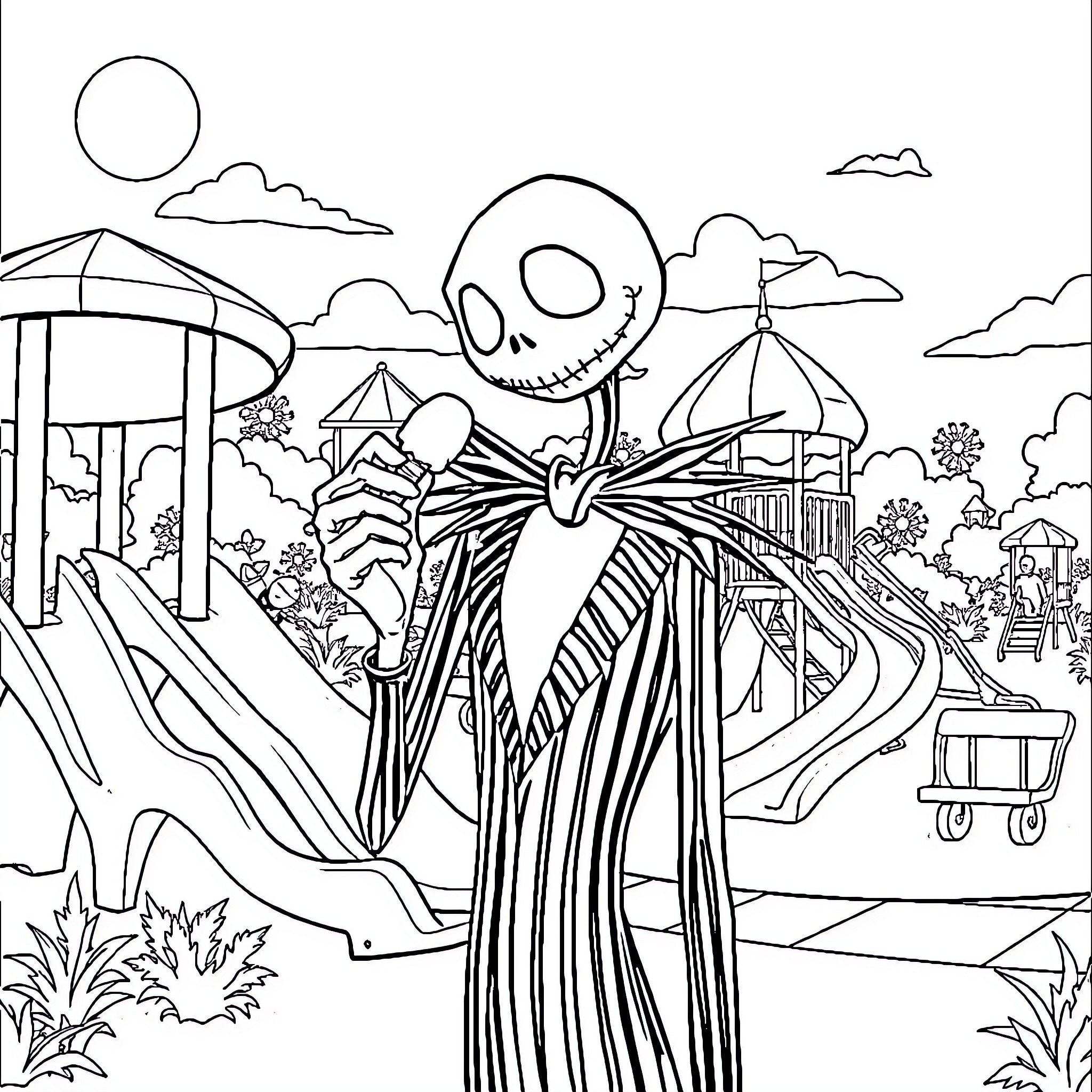Best Jack Skellington Coloring Pages (Free Printable PDF)