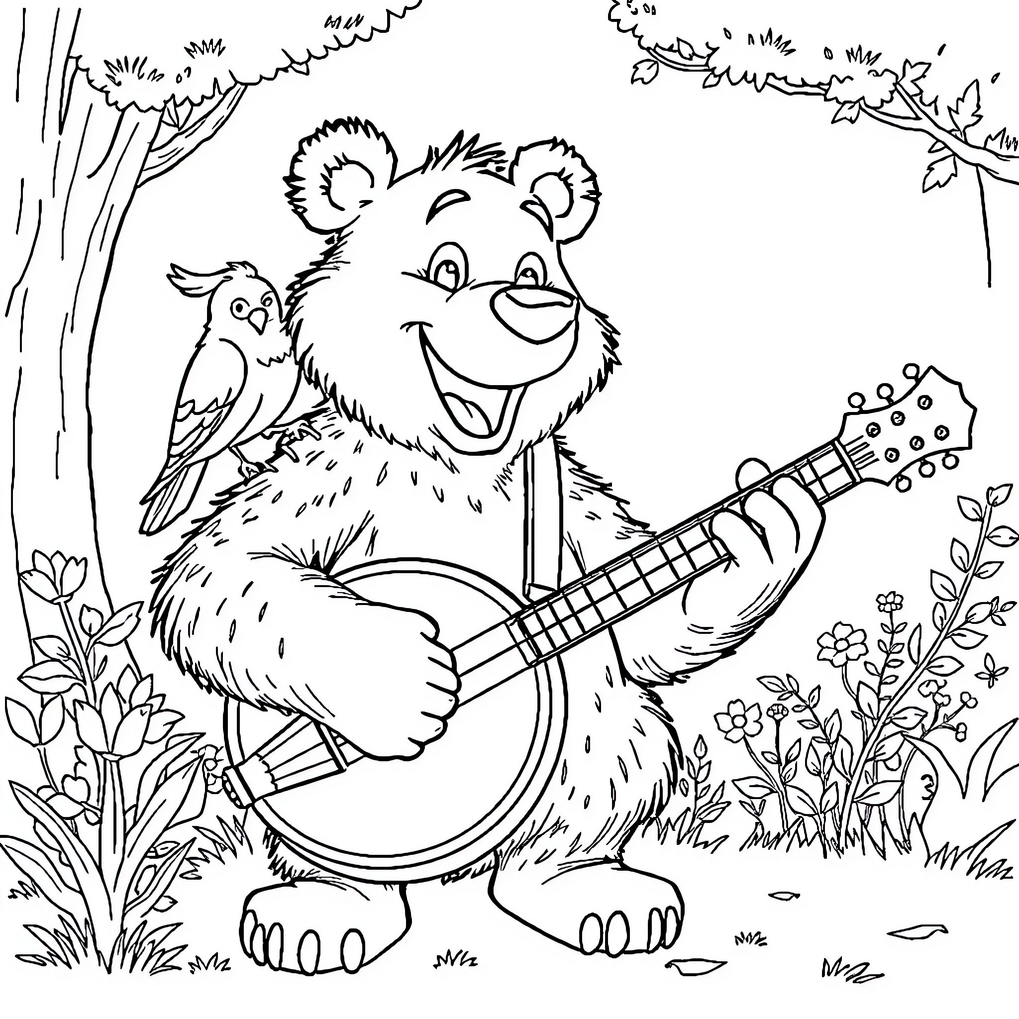 Best Banjo Coloring Pages (Free Printable PDF)