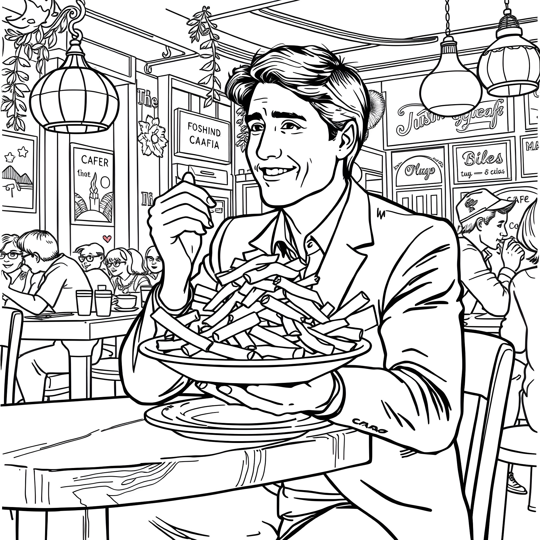 4 Best Justin Trudeau Coloring Pages (Free Printable PDFs)