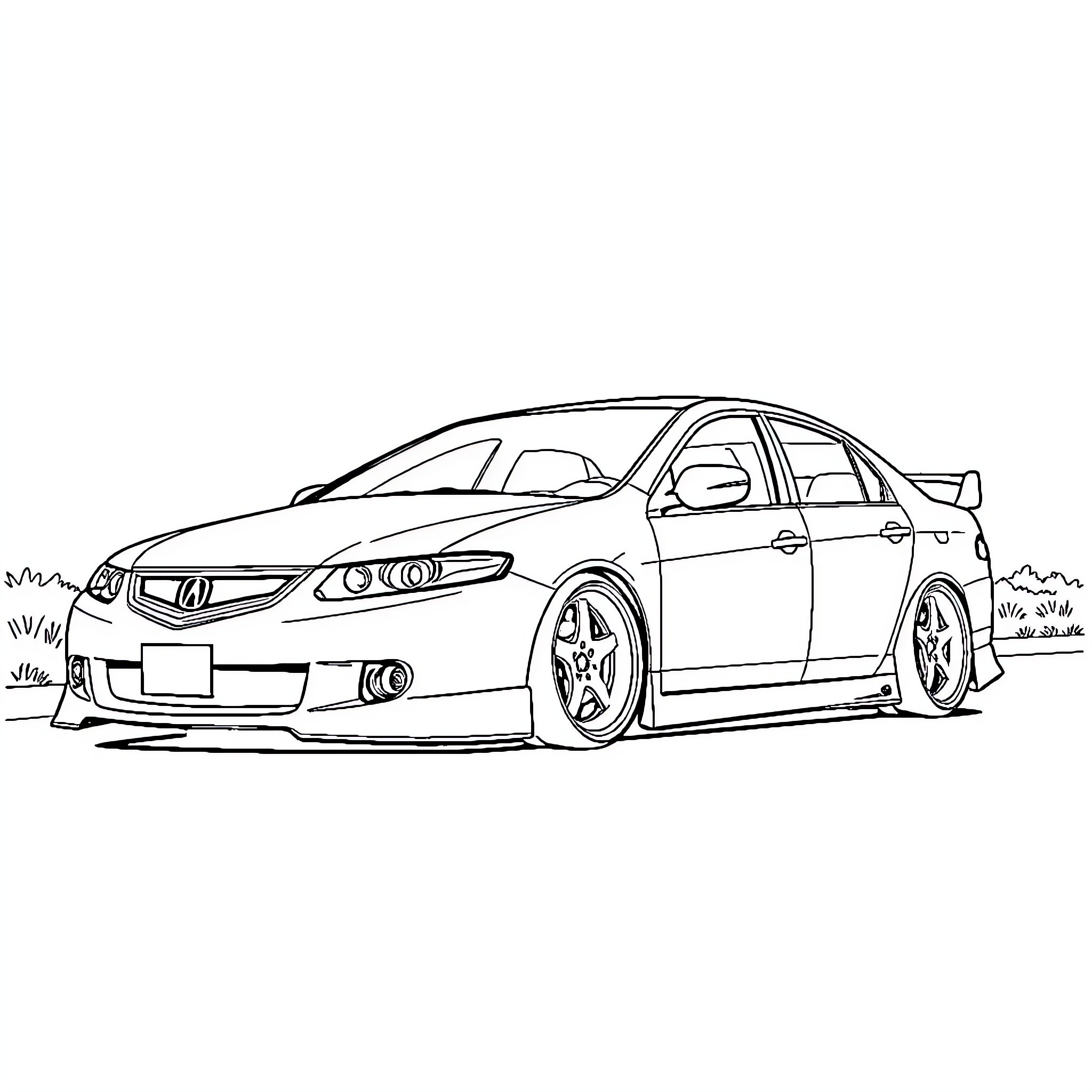 9 Best Acura Coloring Pages (Free Printable PDFs)