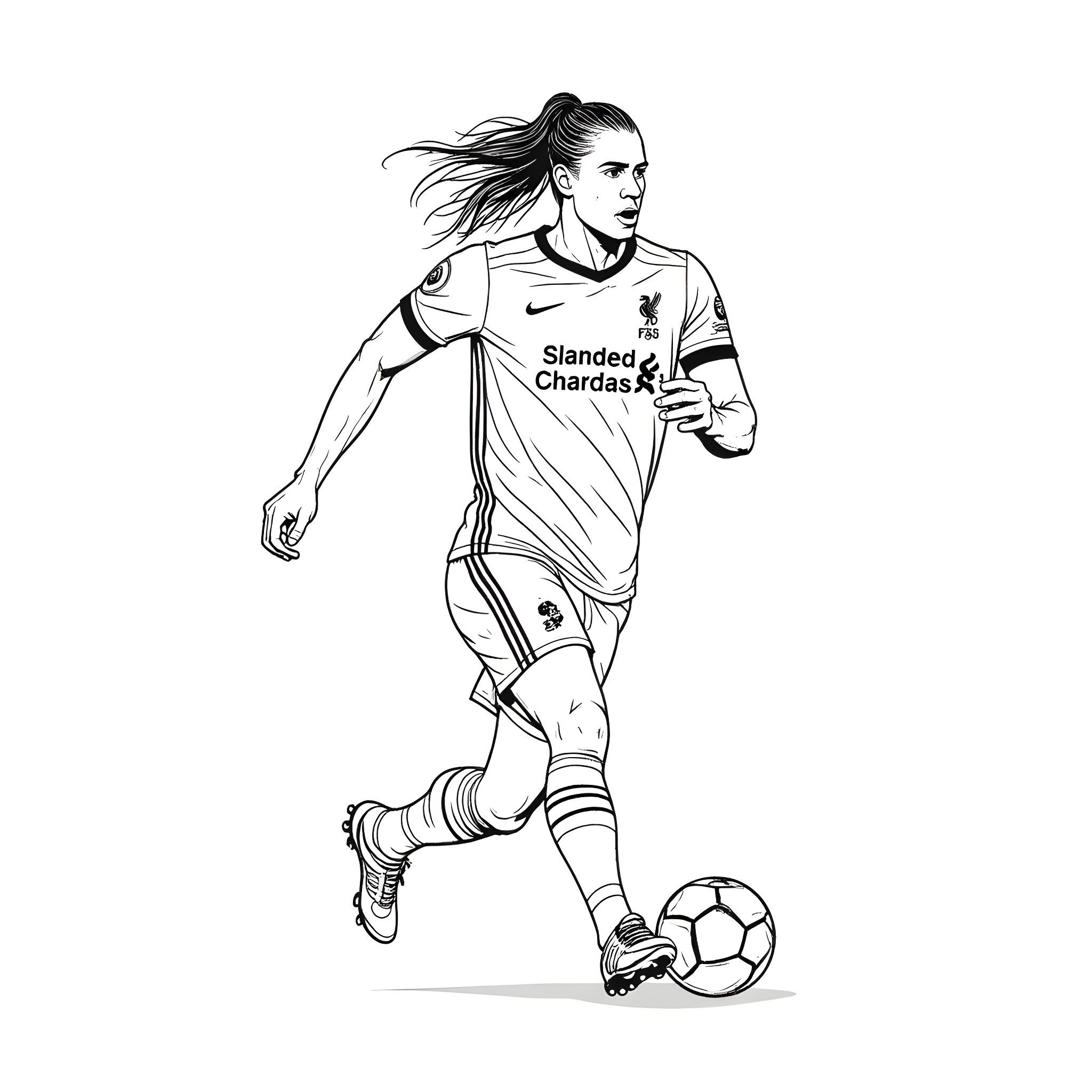 Best Virgil Van Dijk Coloring Pages (Free Printable PDF)