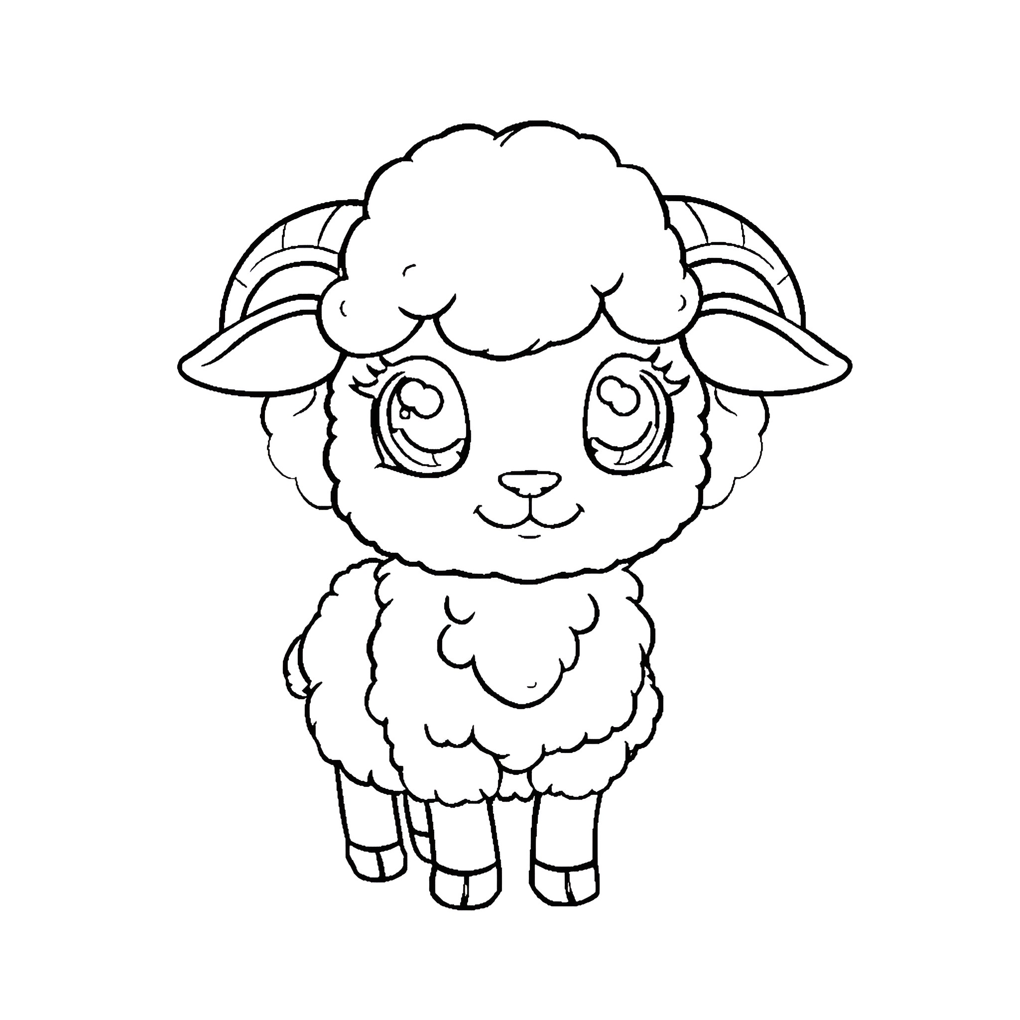 Best Sheep Coloring Pages (Free Printable PDF)
