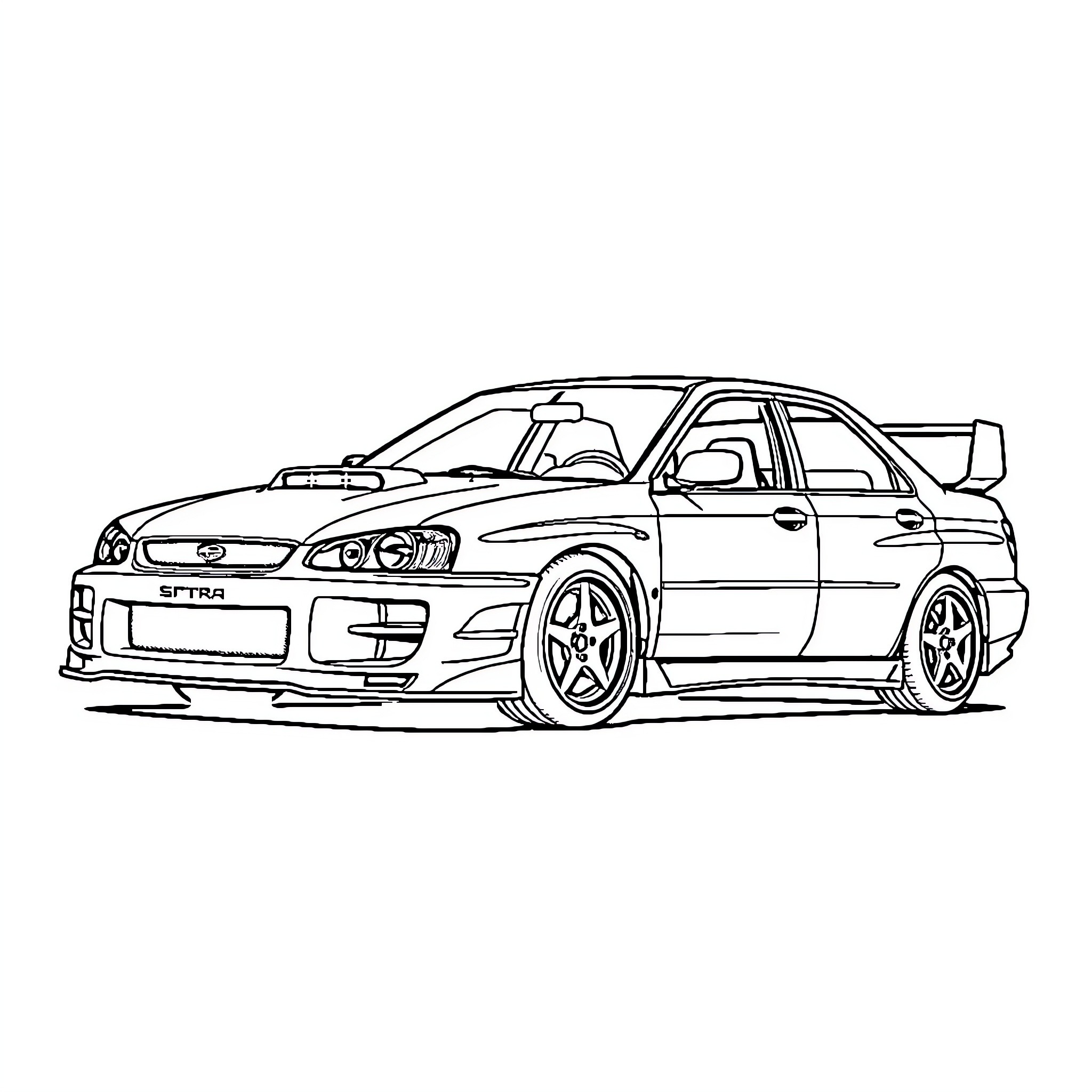 Best Subaru Coloring Pages (Free Printable PDF)