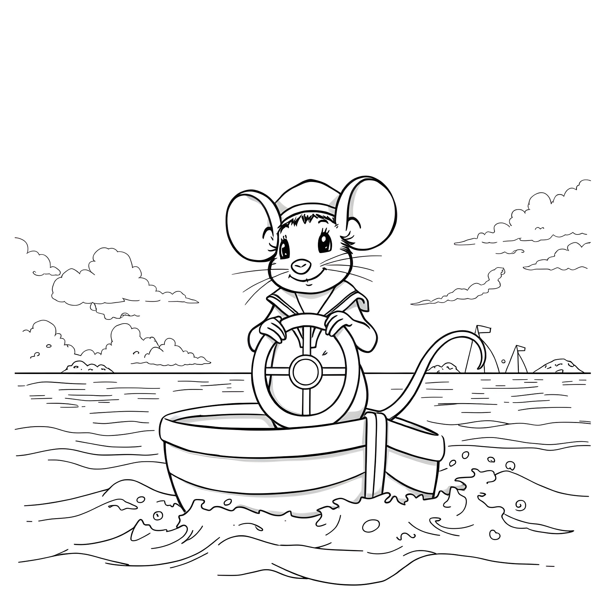 98 Best Mouse Coloring Pages (Free Printable PDFs)