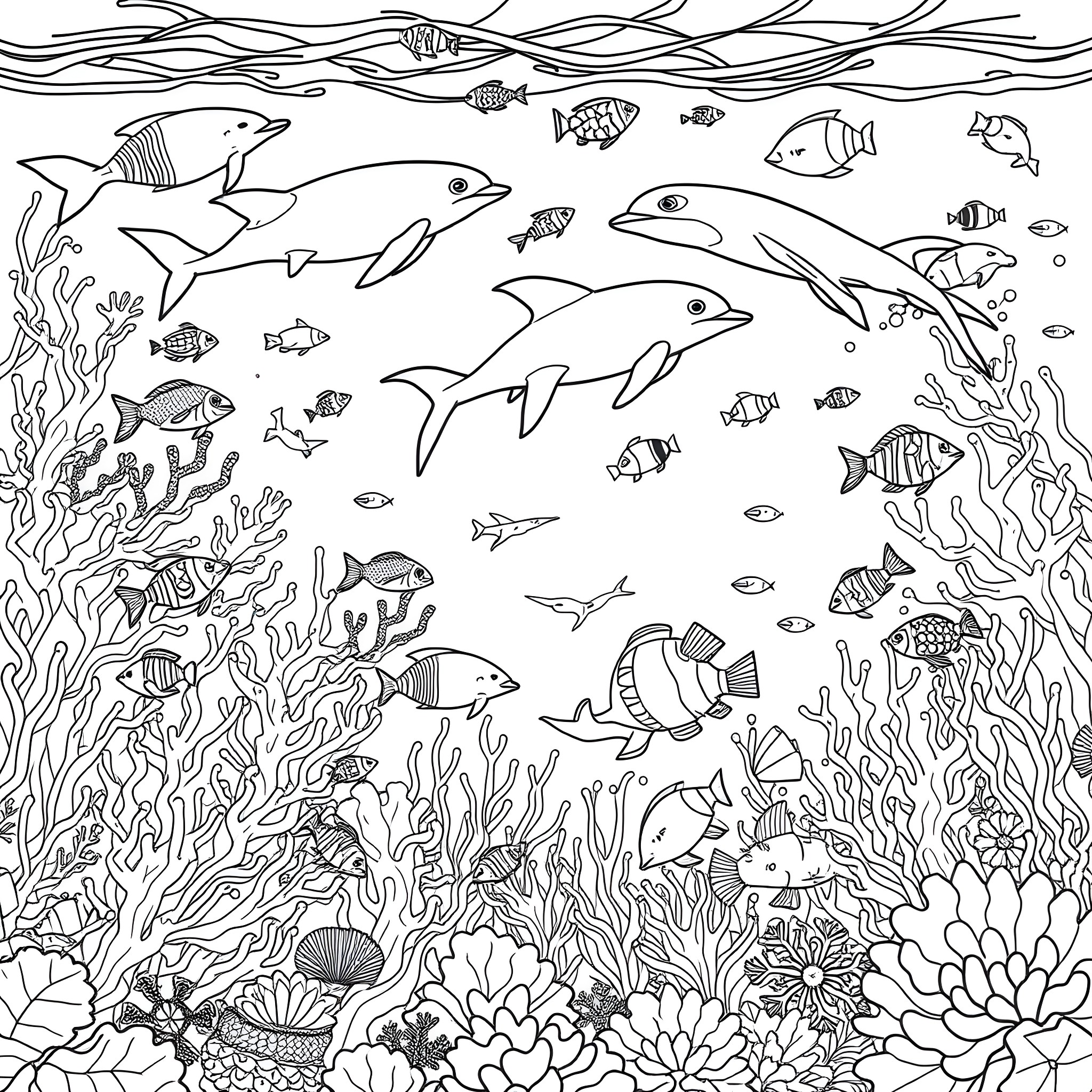 Best Ocean Animal Coloring Pages (Free Printable PDF)