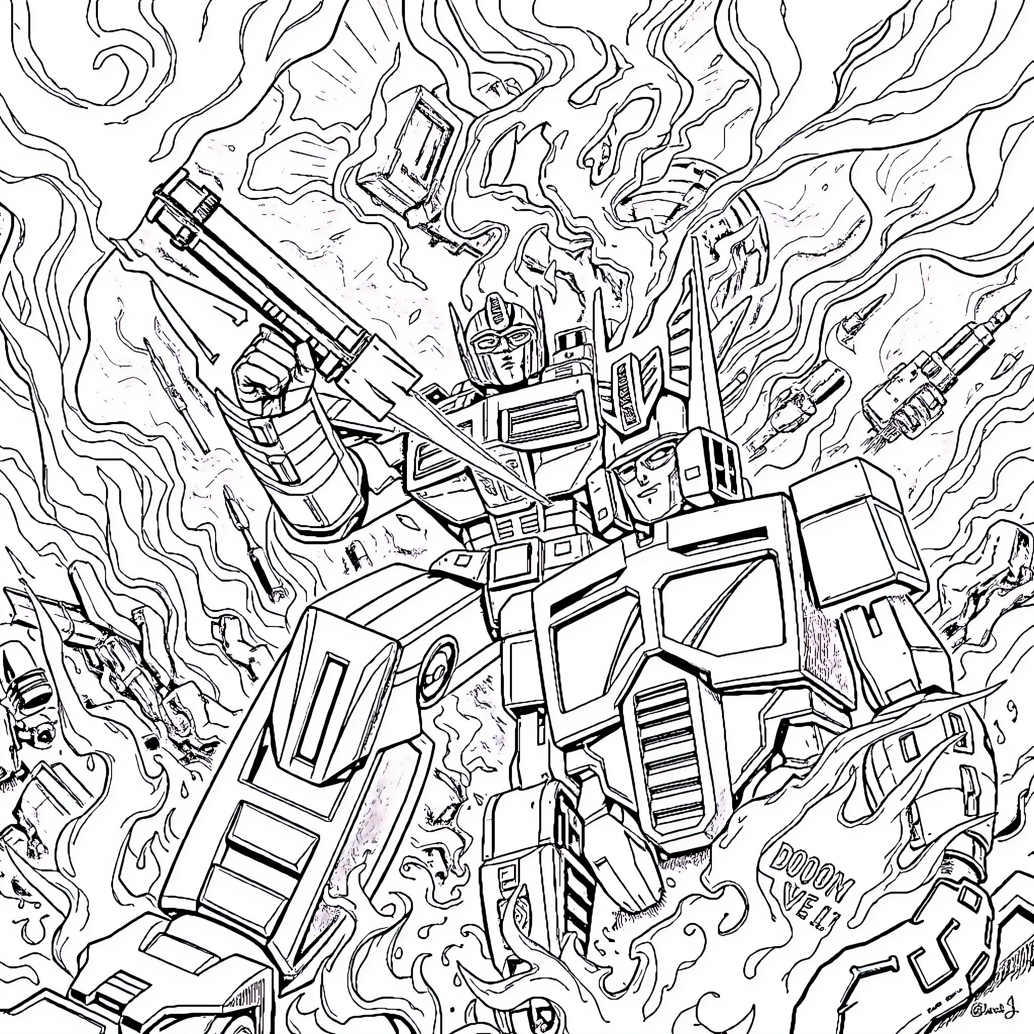 Best Doom Slayer Coloring Pages (Free Printable PDF)