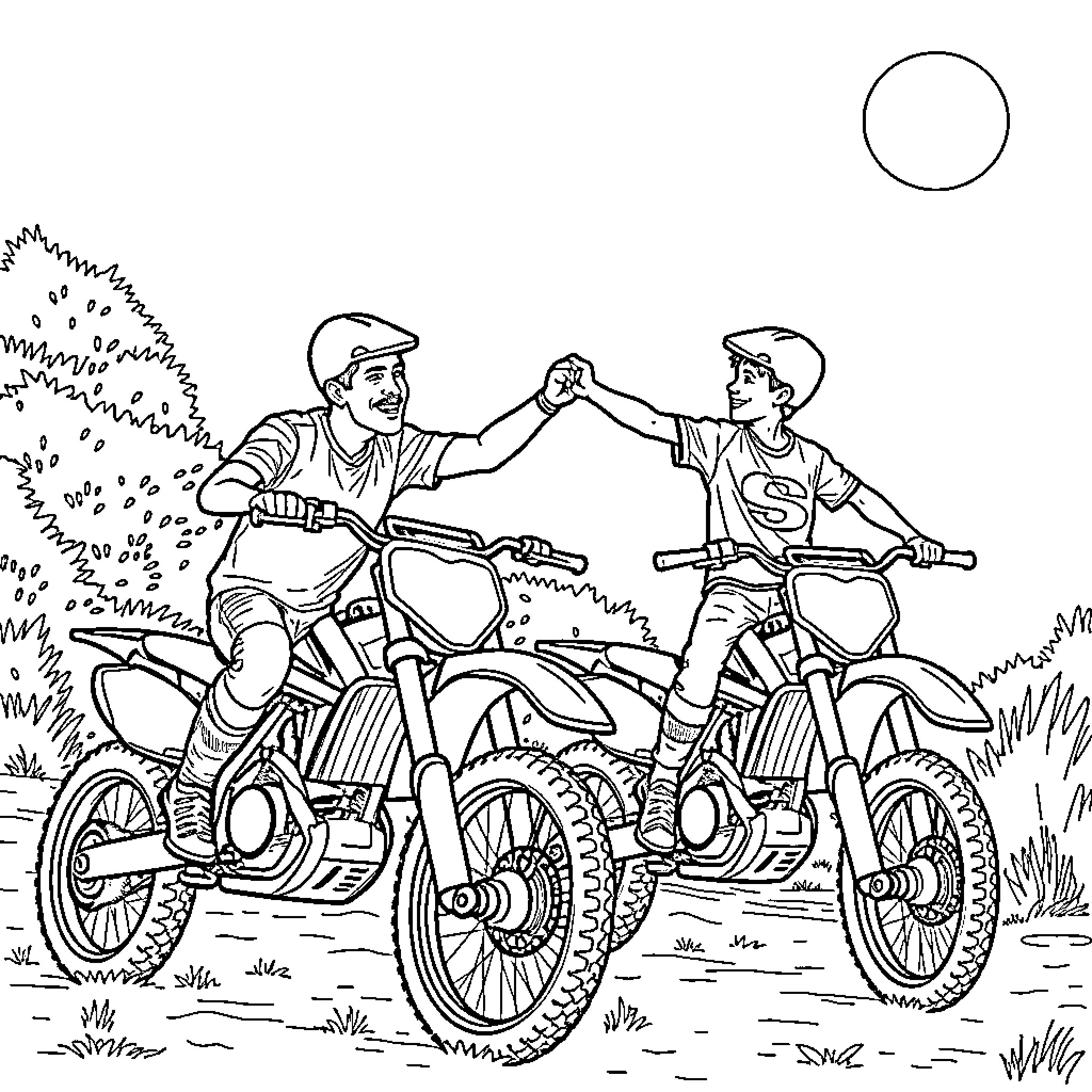 Best Motocross Coloring Pages (Free Printable PDF)