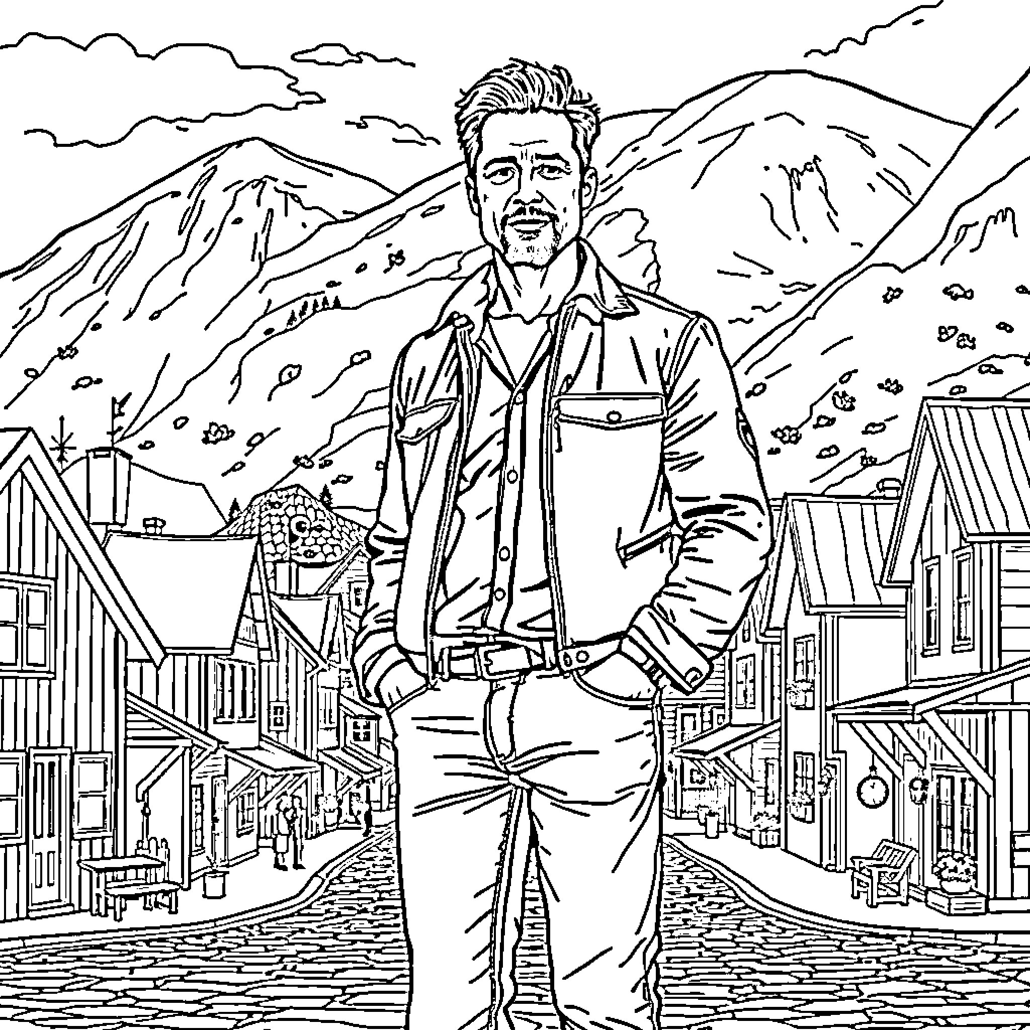 Best Brad Pitt Coloring Pages (Free Printable PDF)