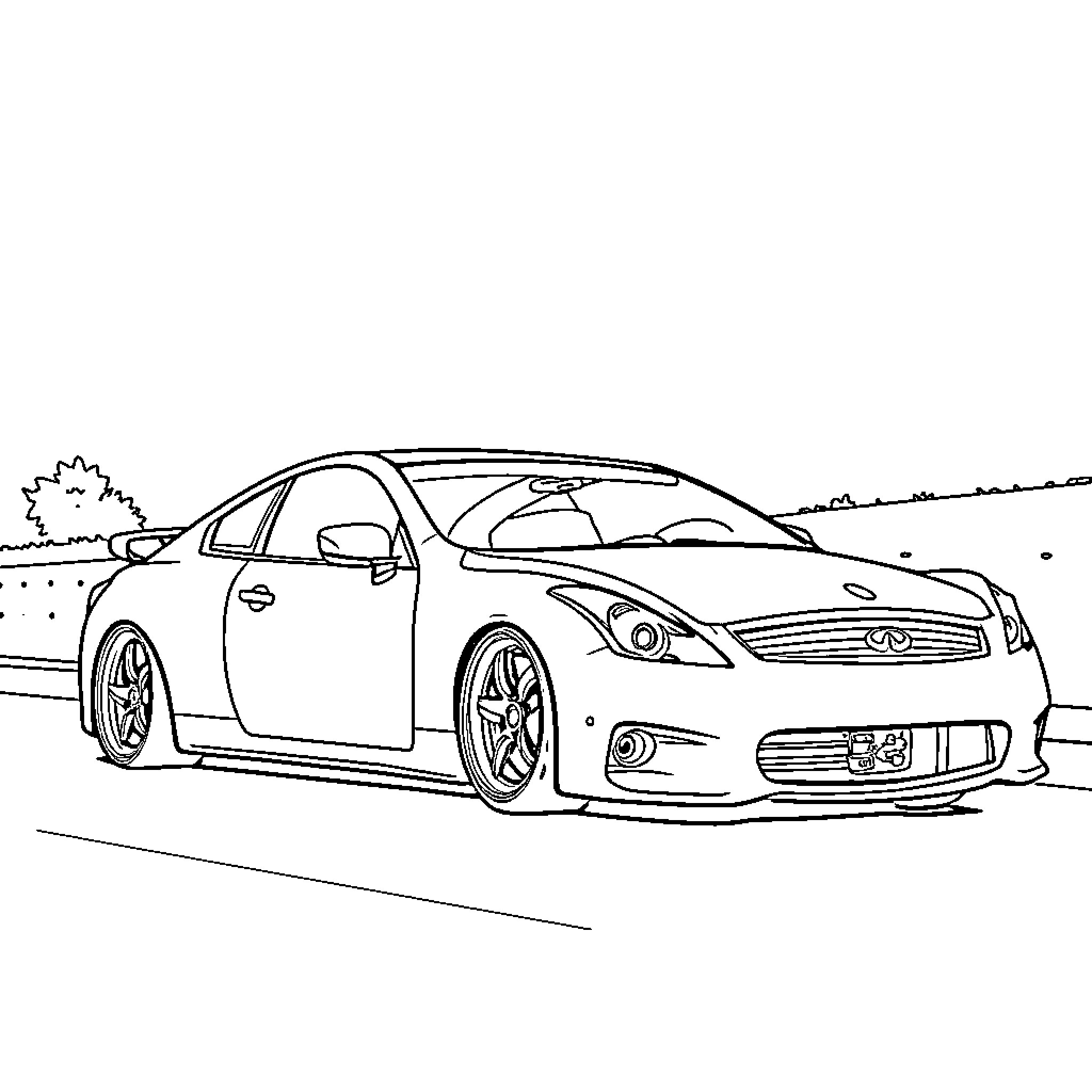 Best Infiniti Coloring Pages (Free Printable PDF)