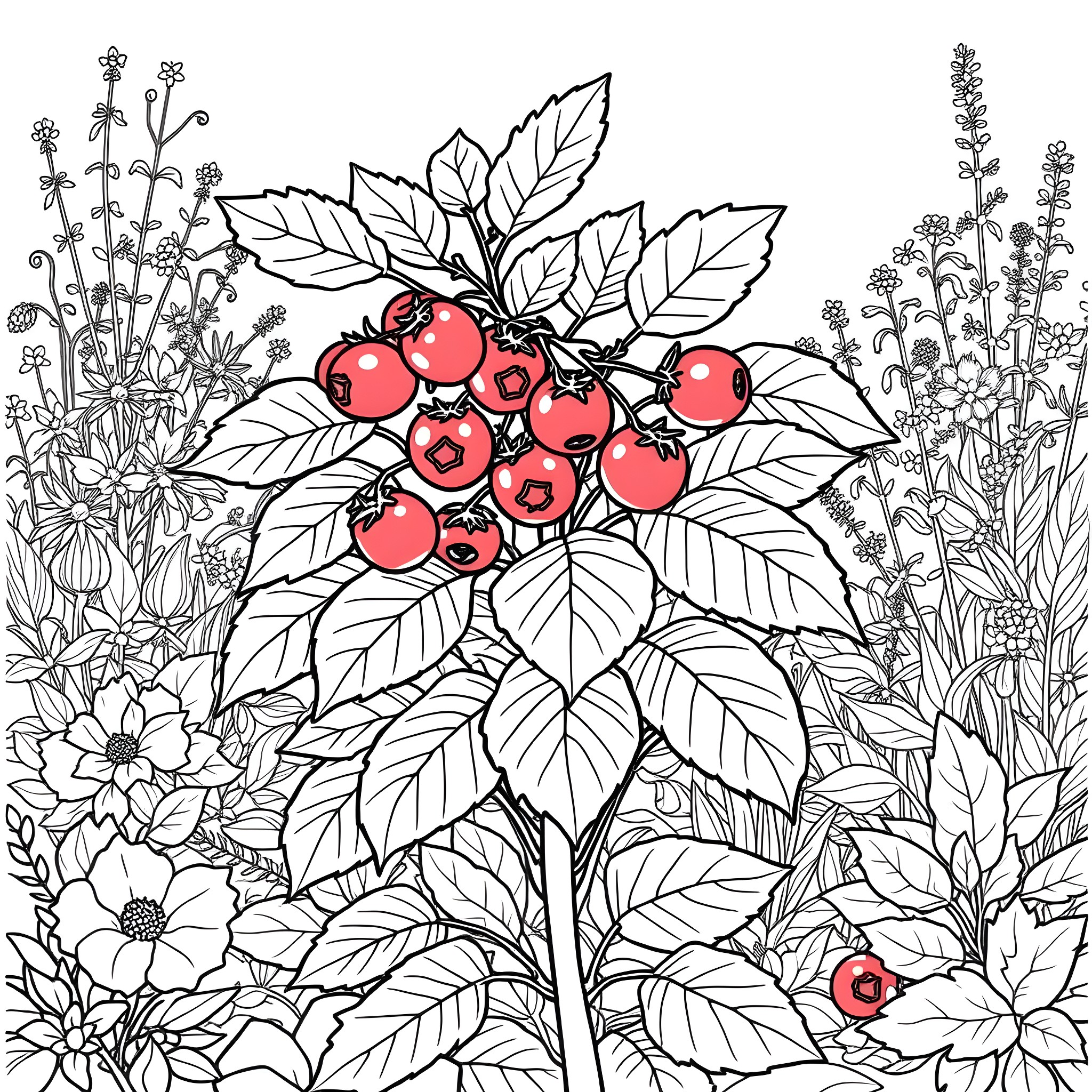 Best Cranberry Coloring Pages (Free Printable PDF)