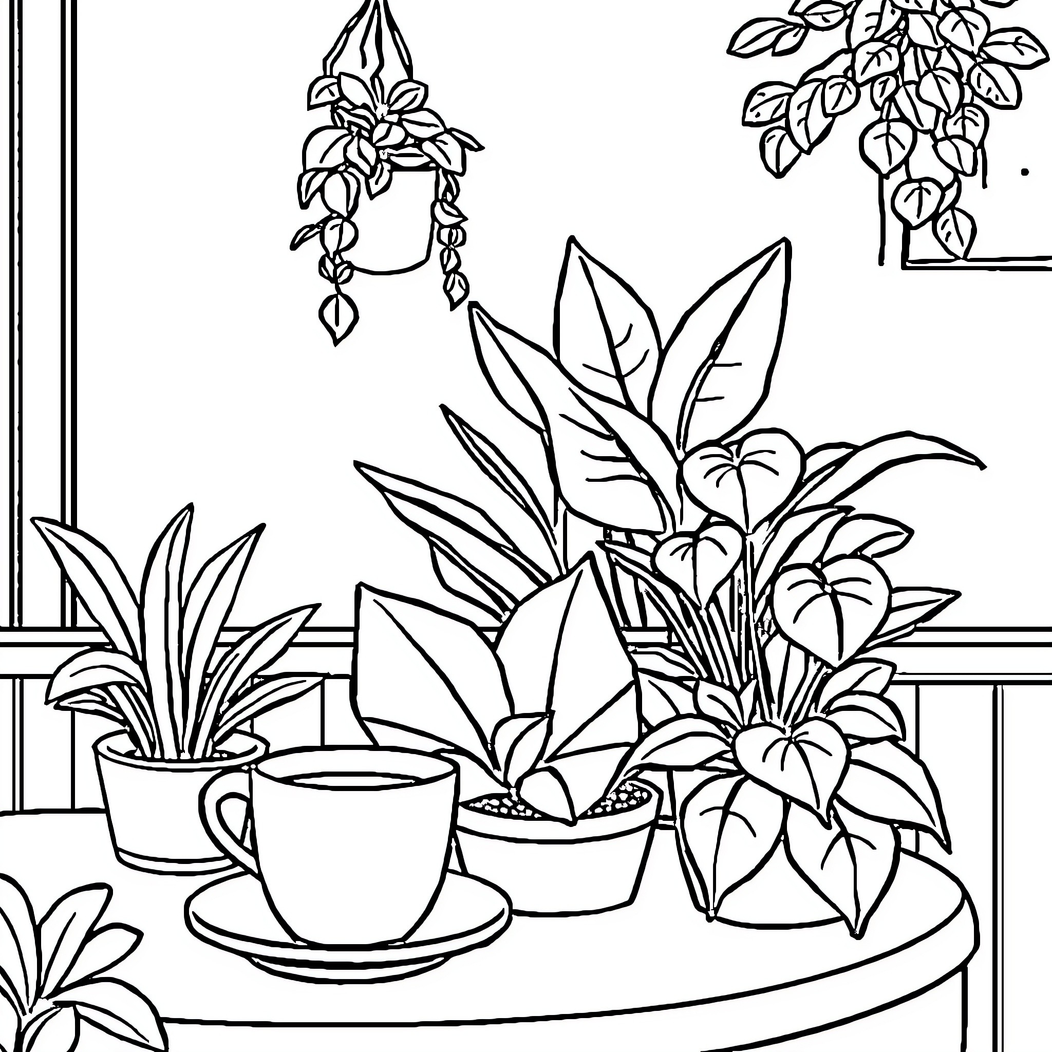 Best Plant Coloring Pages (Free Printable PDF)