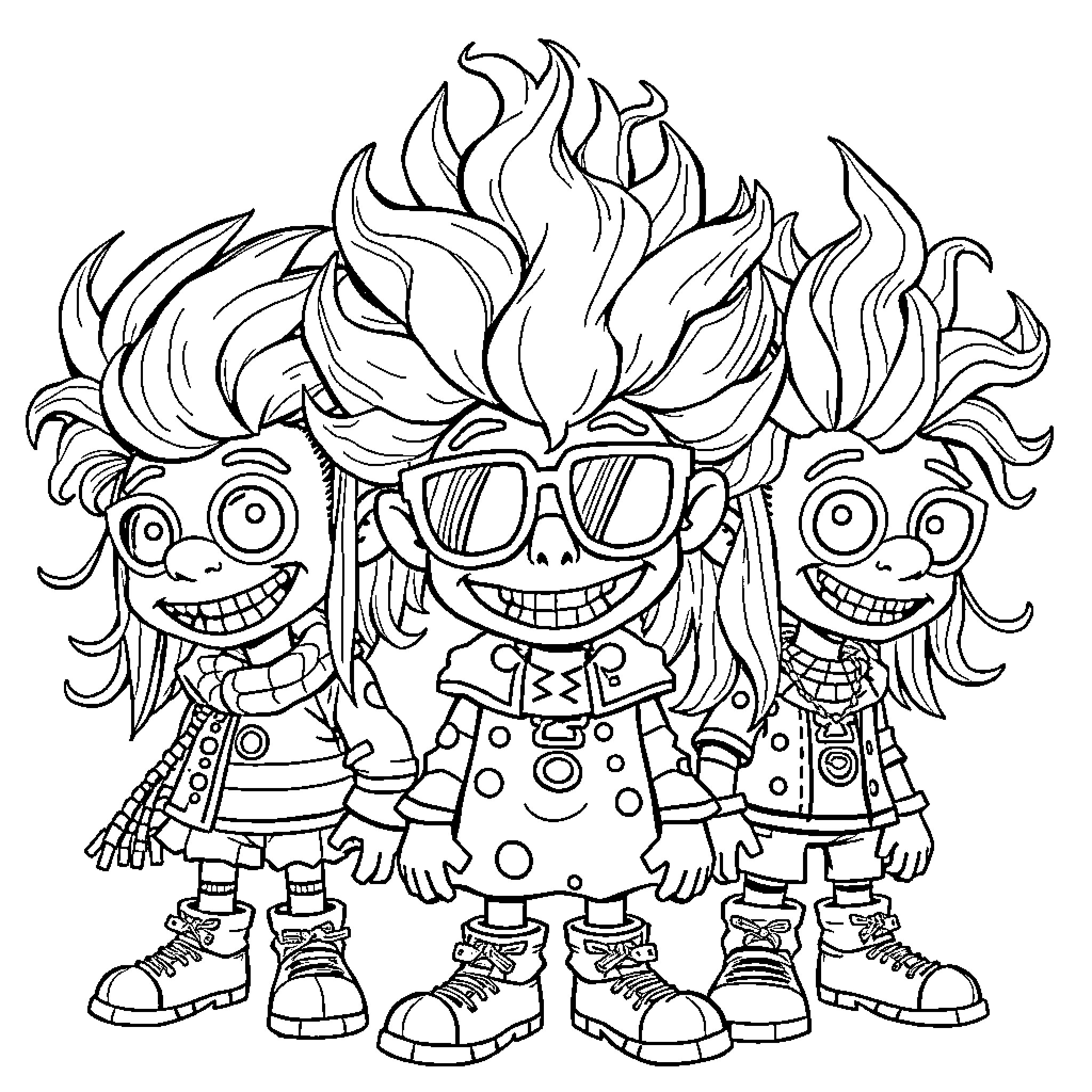 Best Brainrot Coloring Pages (Free Printable PDF)