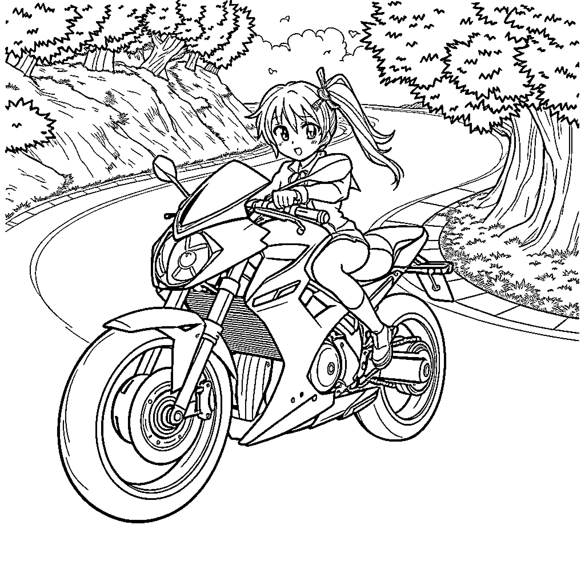 Best Kagamine Rin Coloring Pages (Free Printable PDF)
