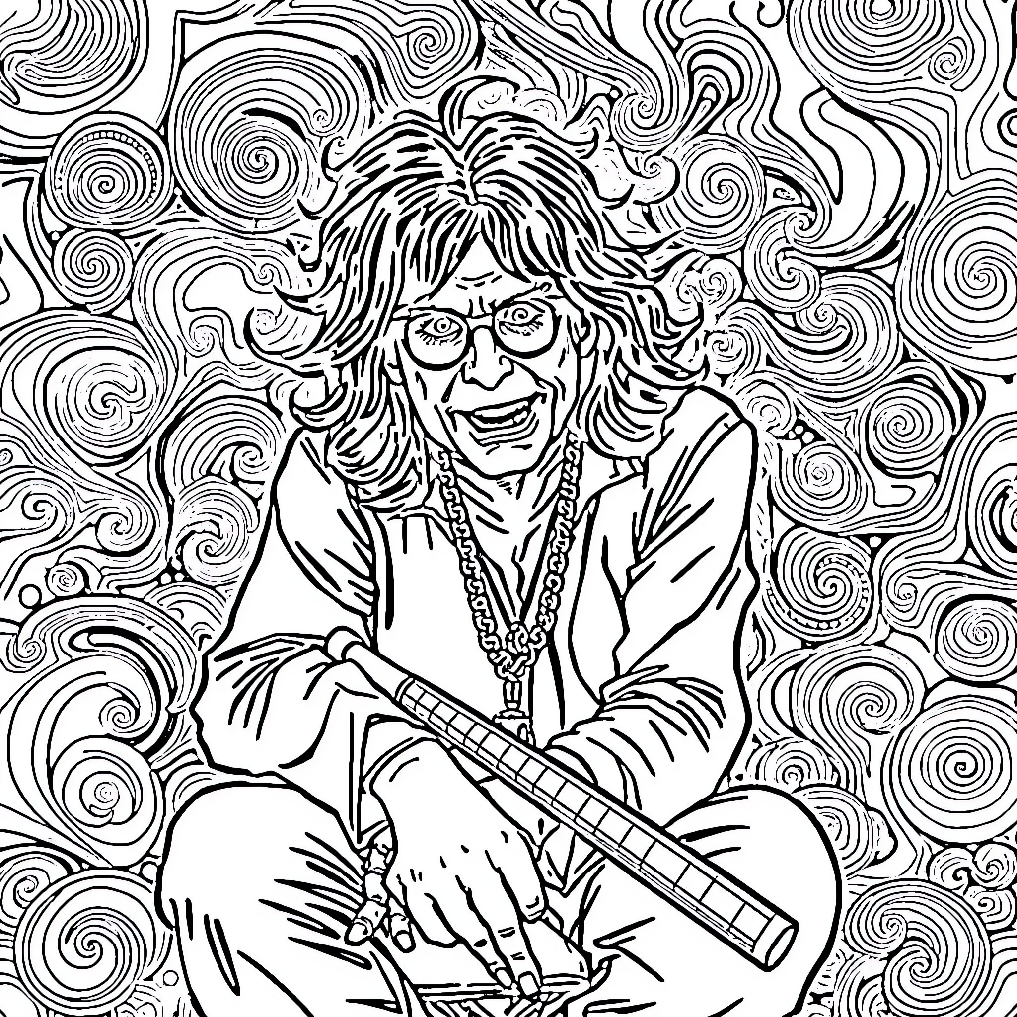 Best Ozzy Osbourne Coloring Pages (Free Printable PDF)