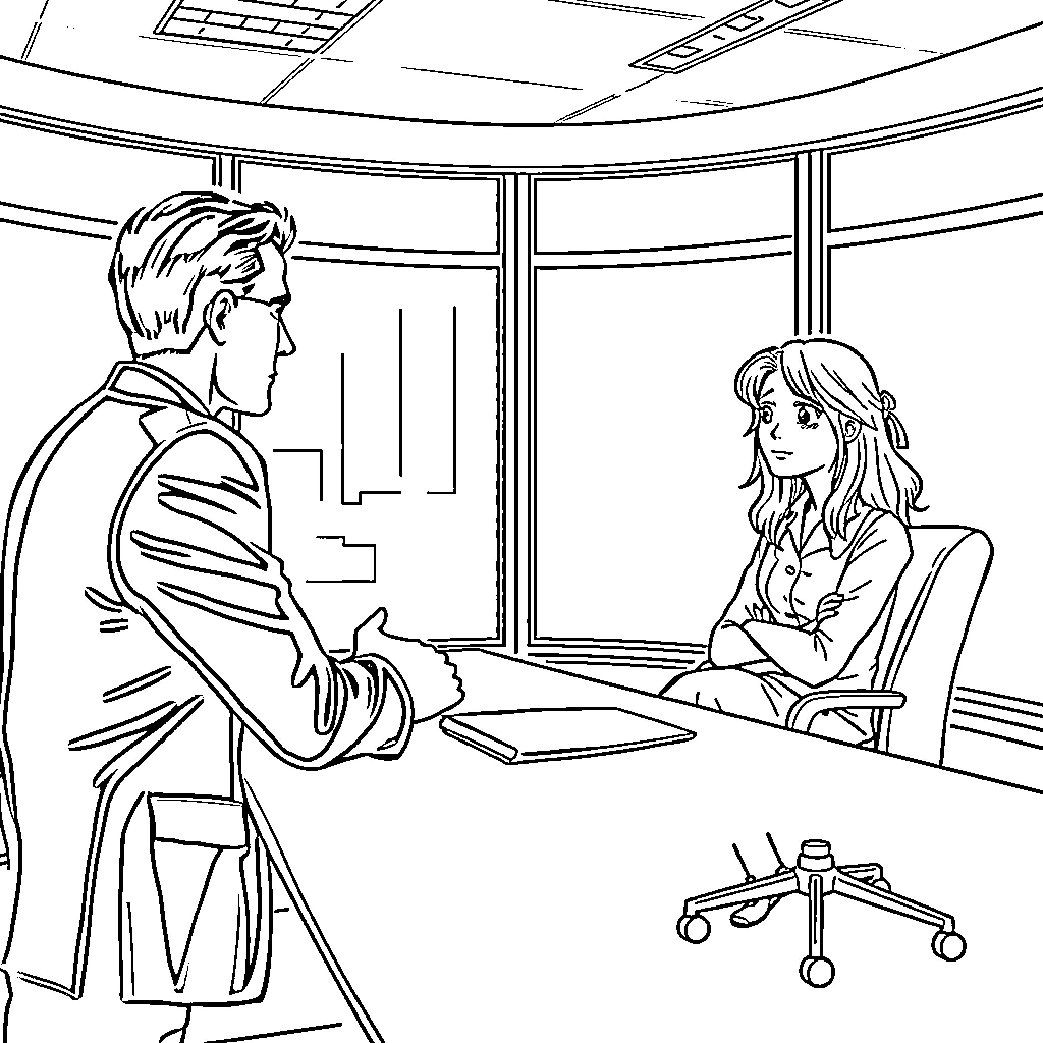 Best Job Interview Coloring Pages (Free Printable PDF)